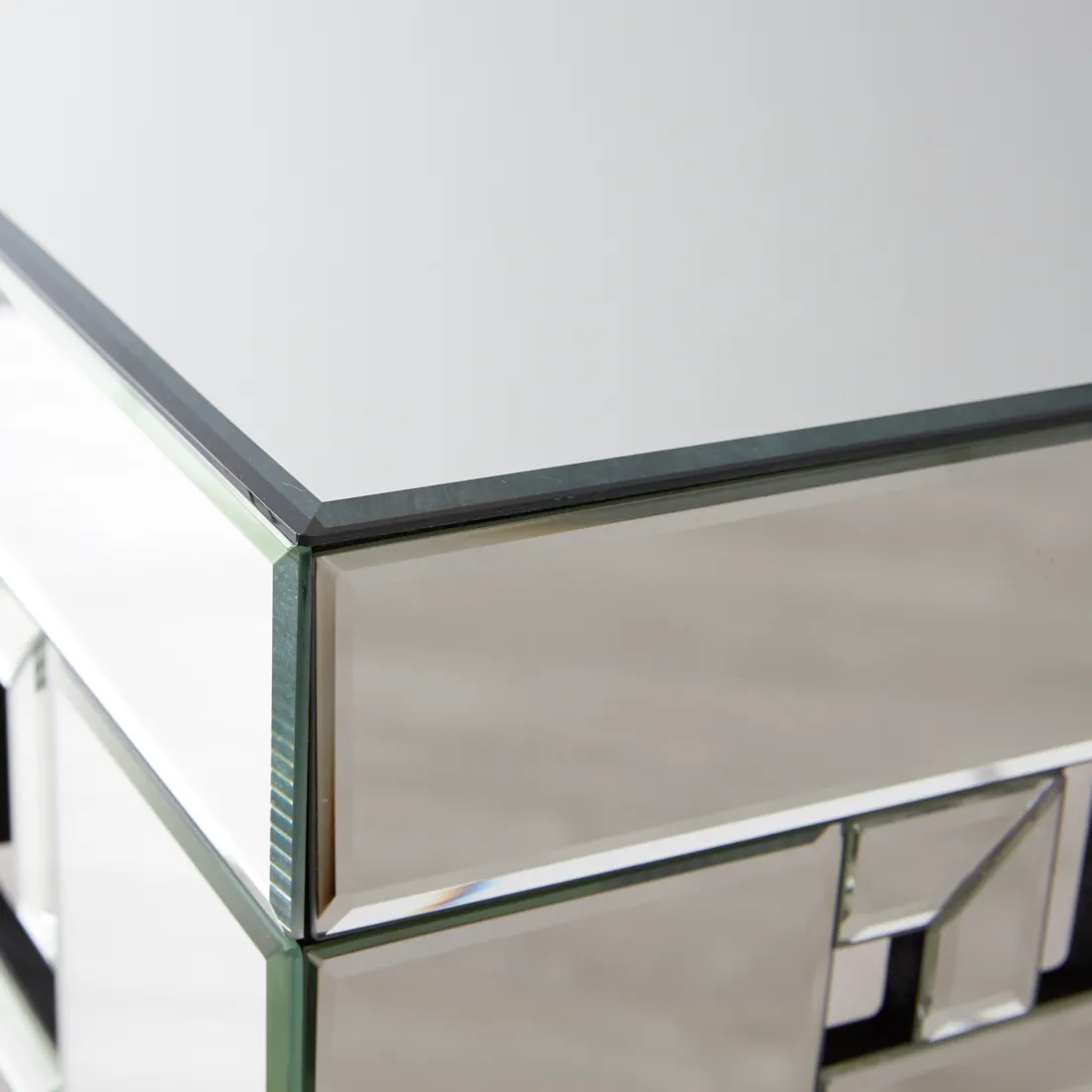 Hellenic Mirrored Console Table