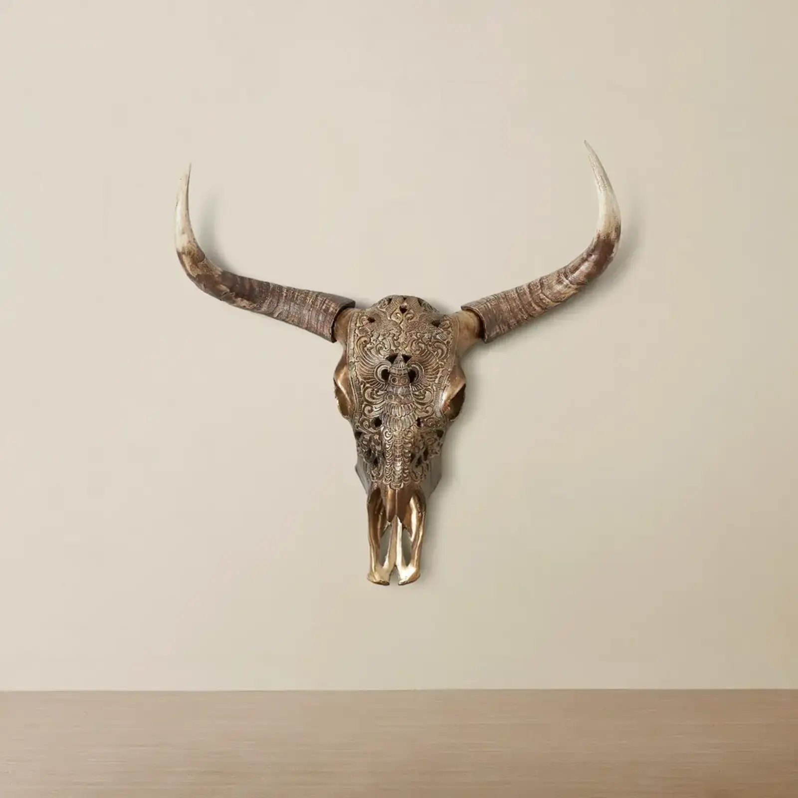Carved Skull Wall Hanging | Koala Living