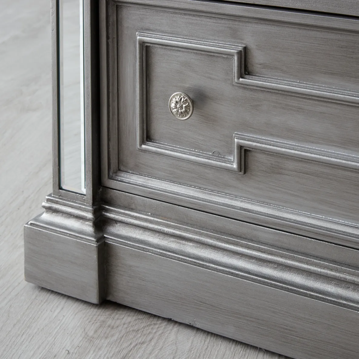 Solitude Antique Silver Tallboy