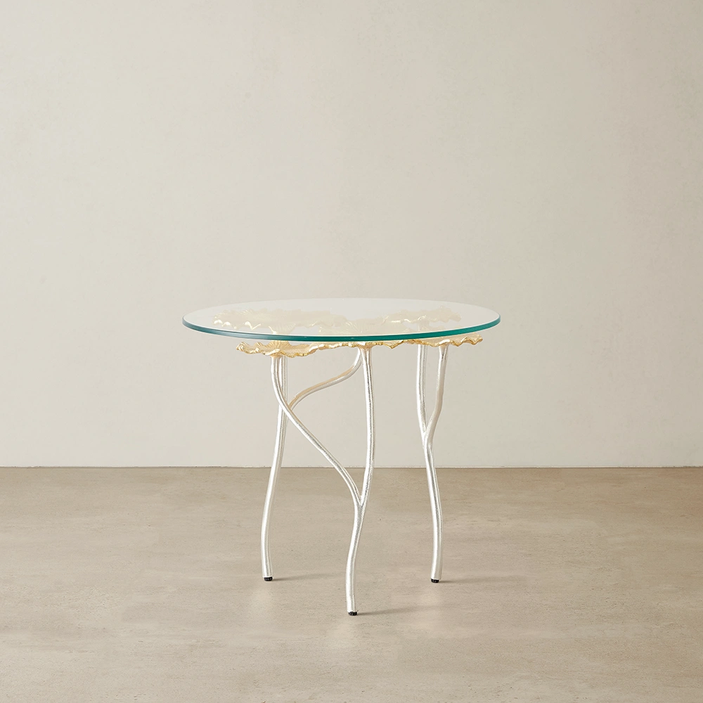 Rama Gold leaf Side table