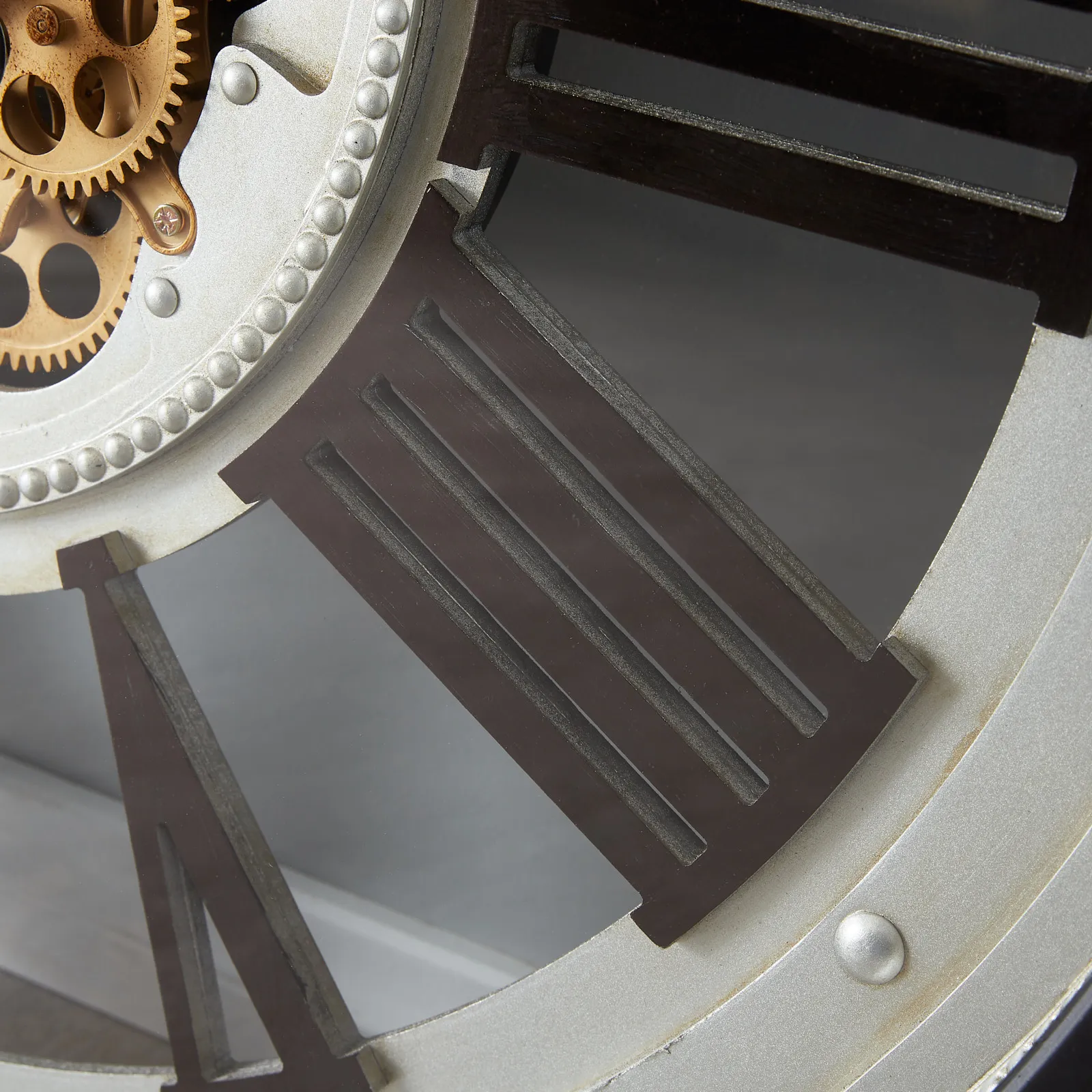 Sigmund Black Round Clock