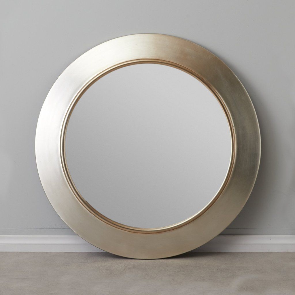 Lucinda Silver Round Mirror | Koala Living