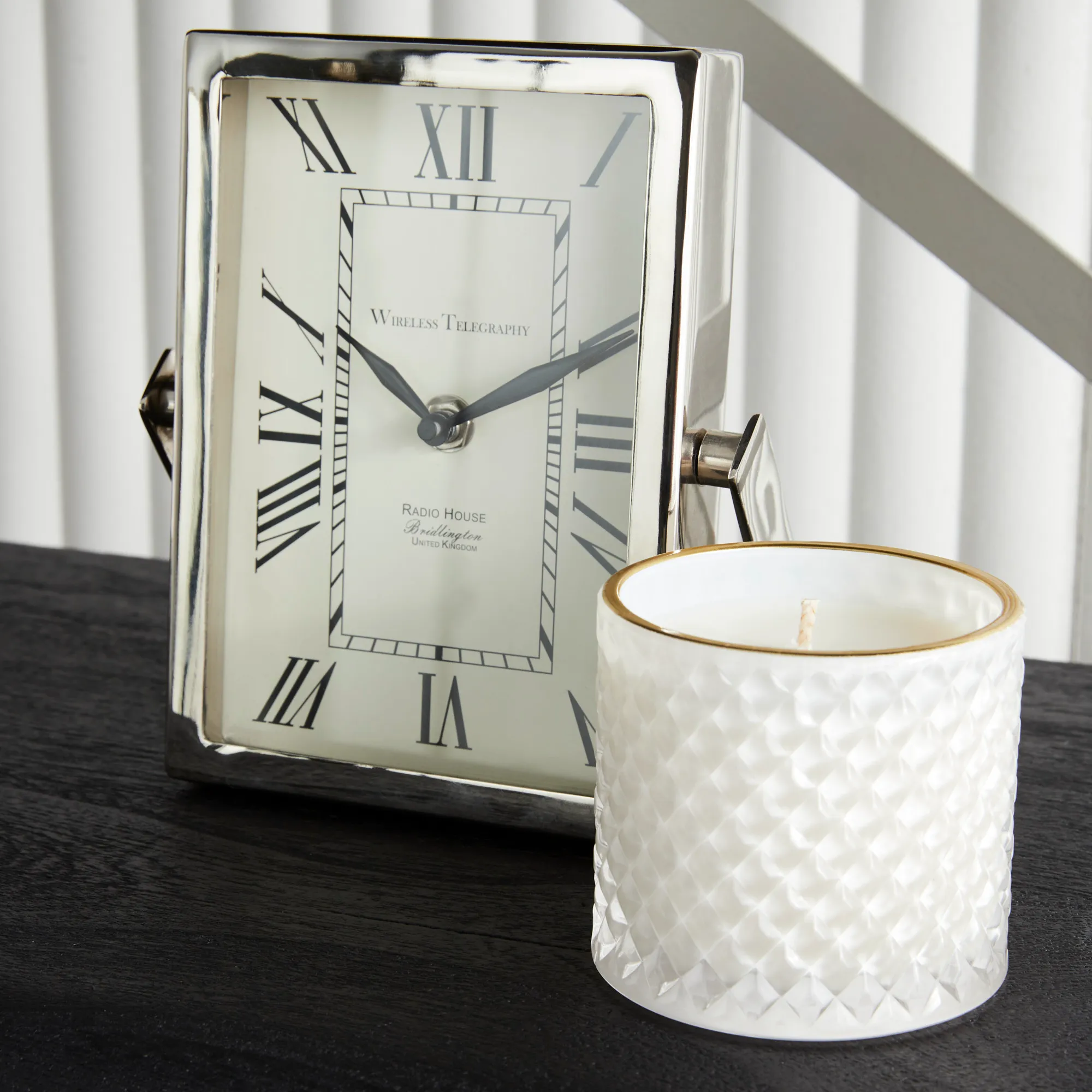 Radio House Table Clock