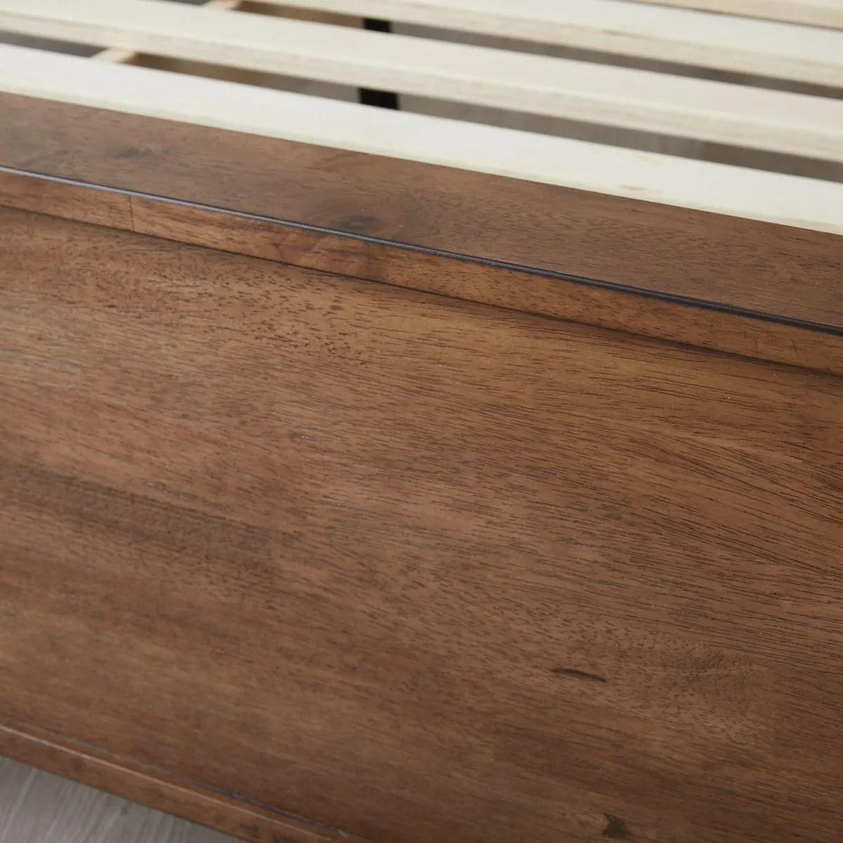 Regina Wooden Veneer Queen Bed