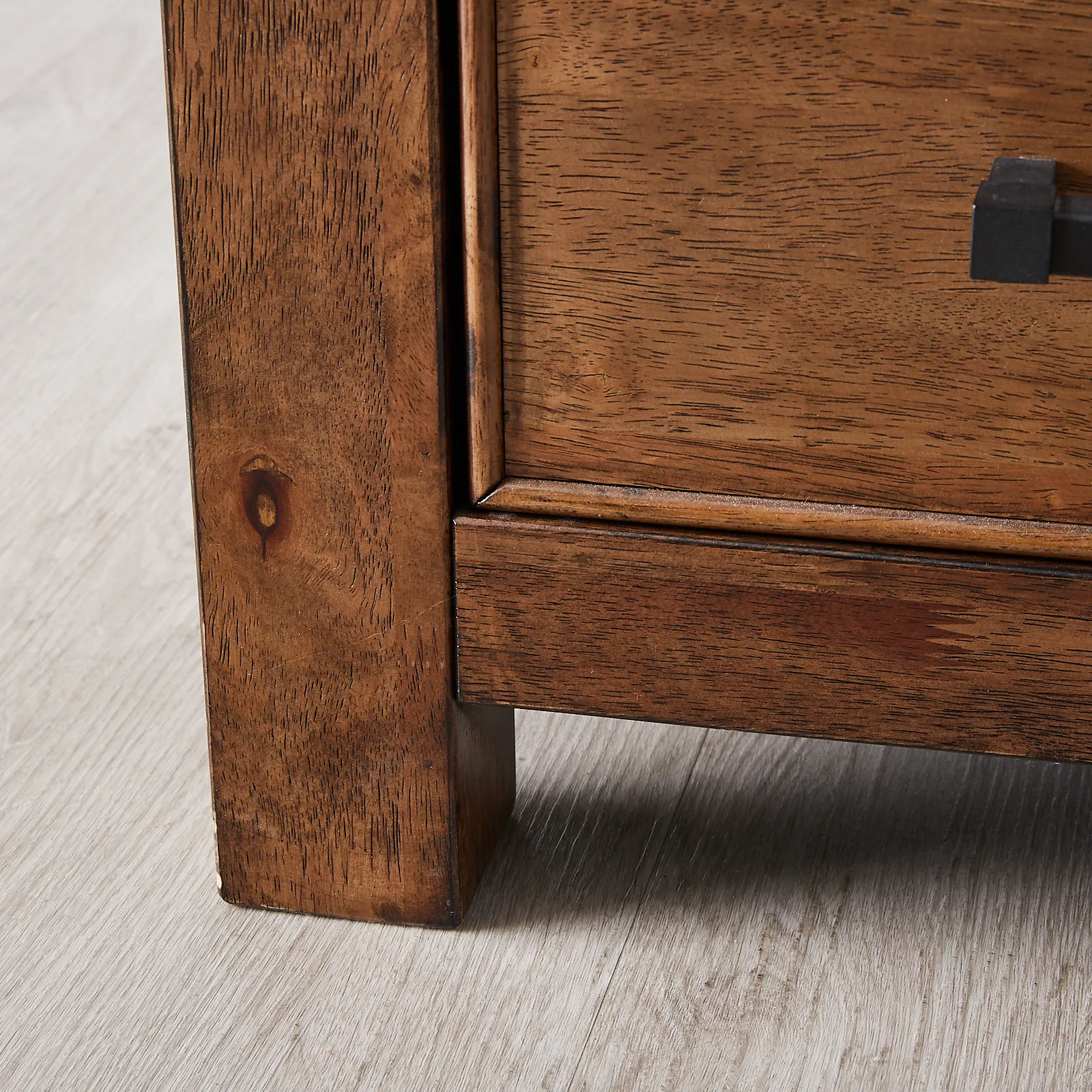 Regina Wooden Veneer Bedside Table | Koala Living
