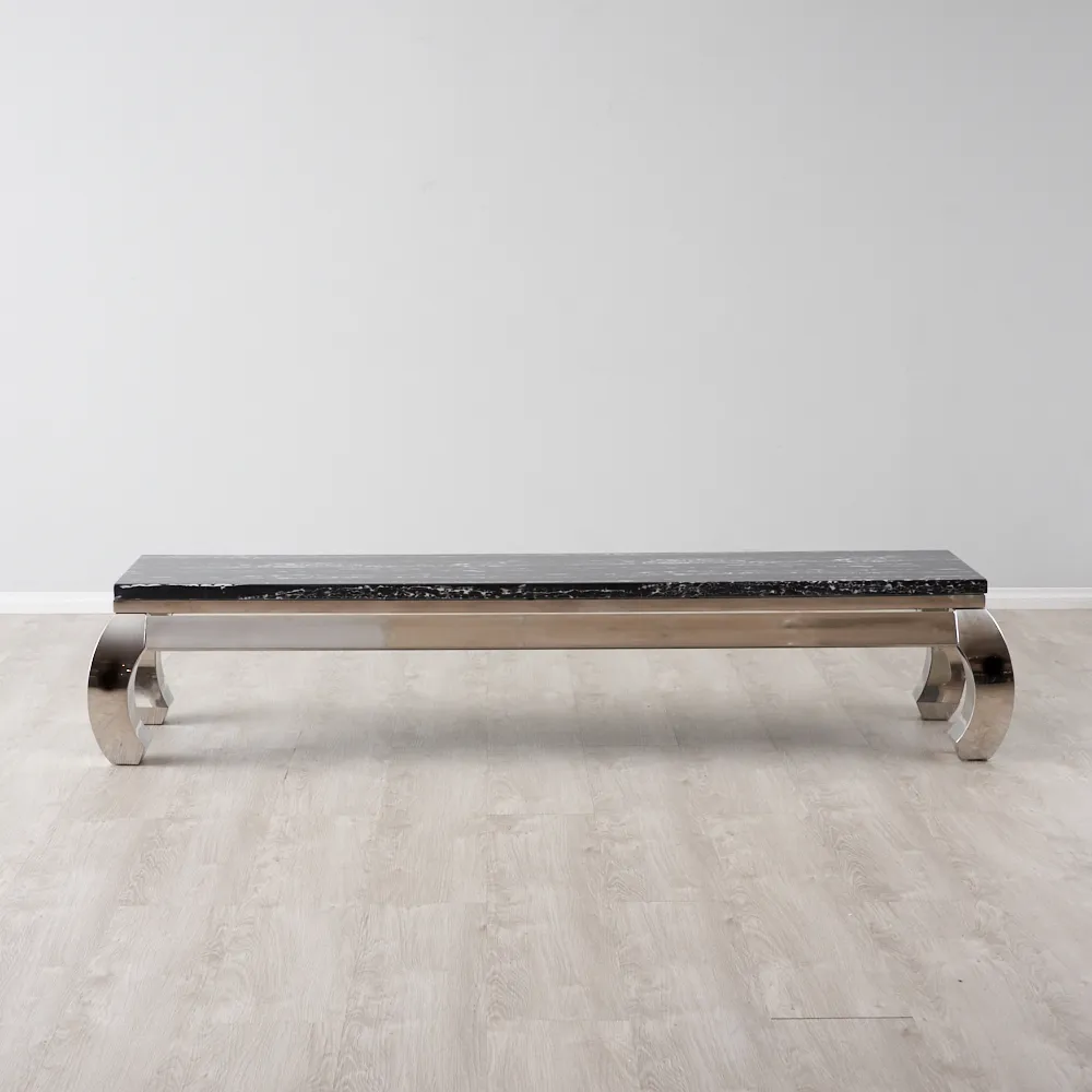 Marble II Black Entertainment Unit