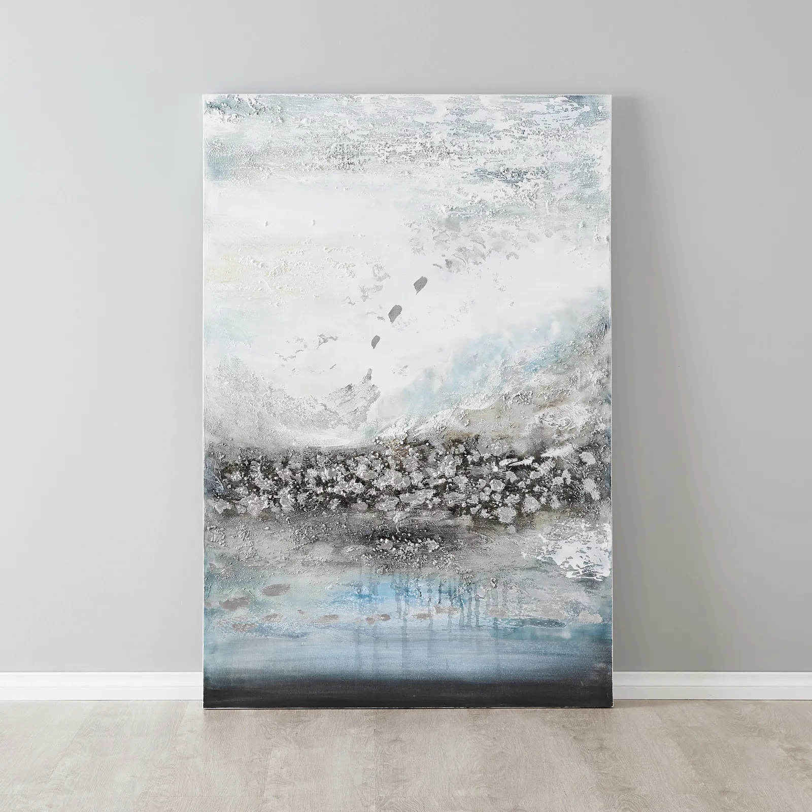 Sea Mist Abstract Painting