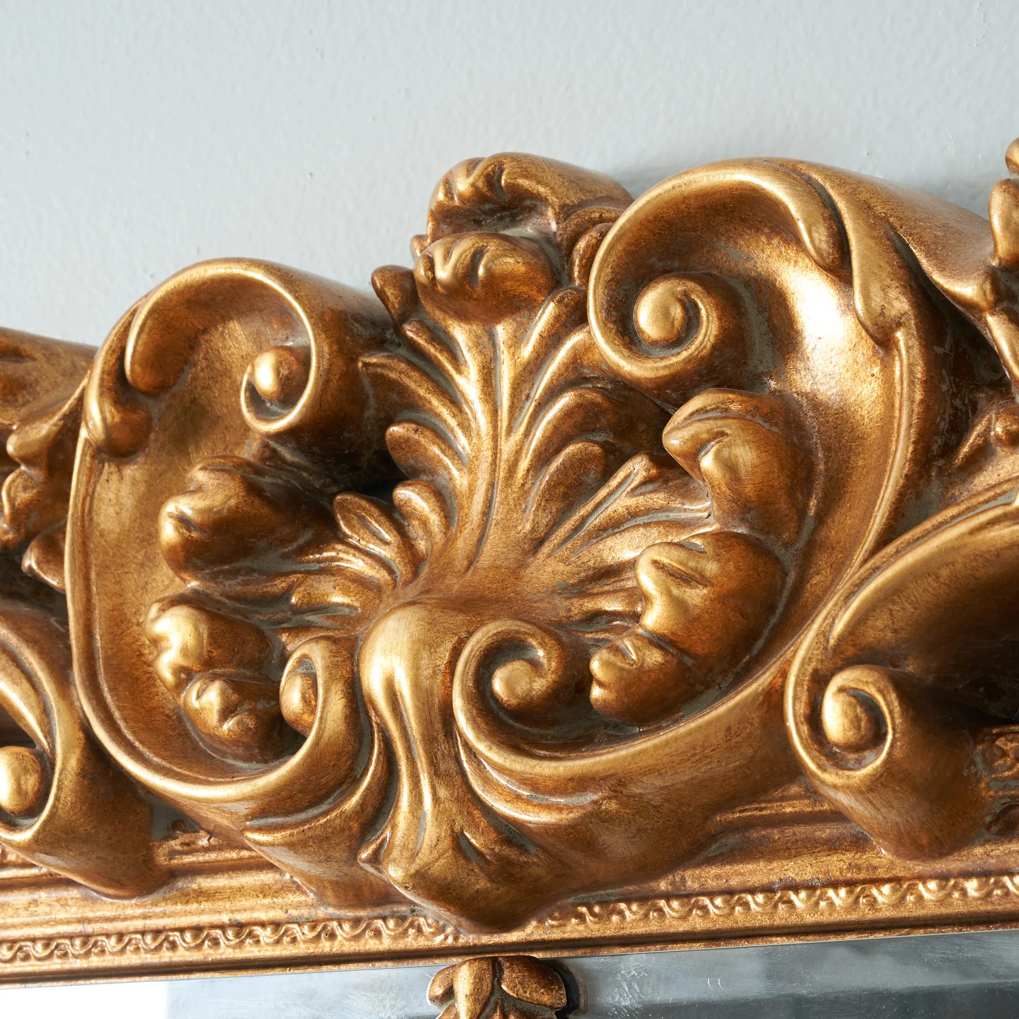 Perry Antique Gold Rectangle Mirror