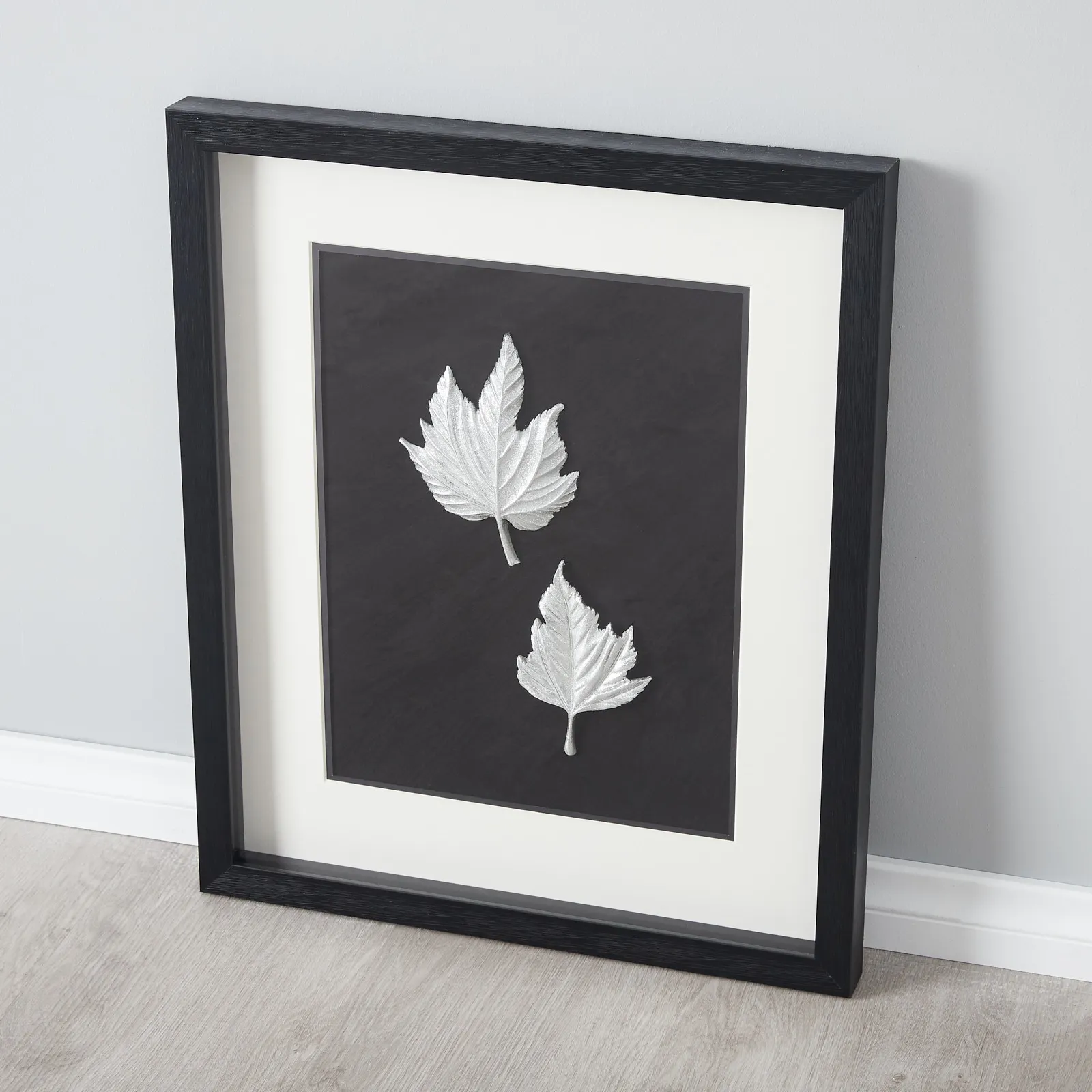 Maple Silver Leaf Shadow Box