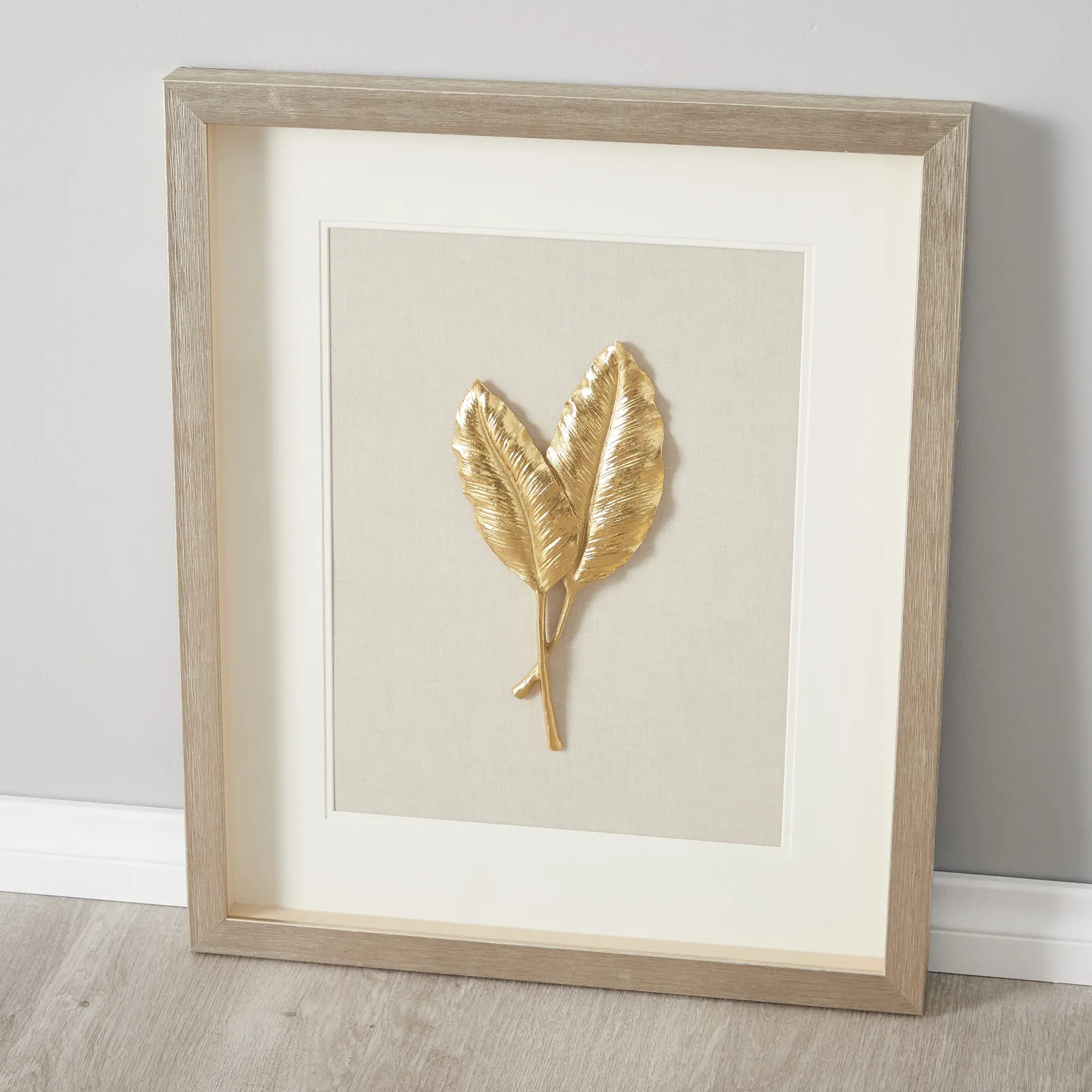Twin Gold Leaf Shadow Box | Koala Living