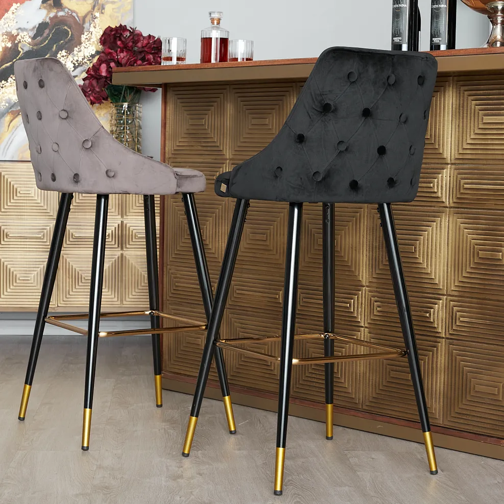 Winston Bar Stool - Black