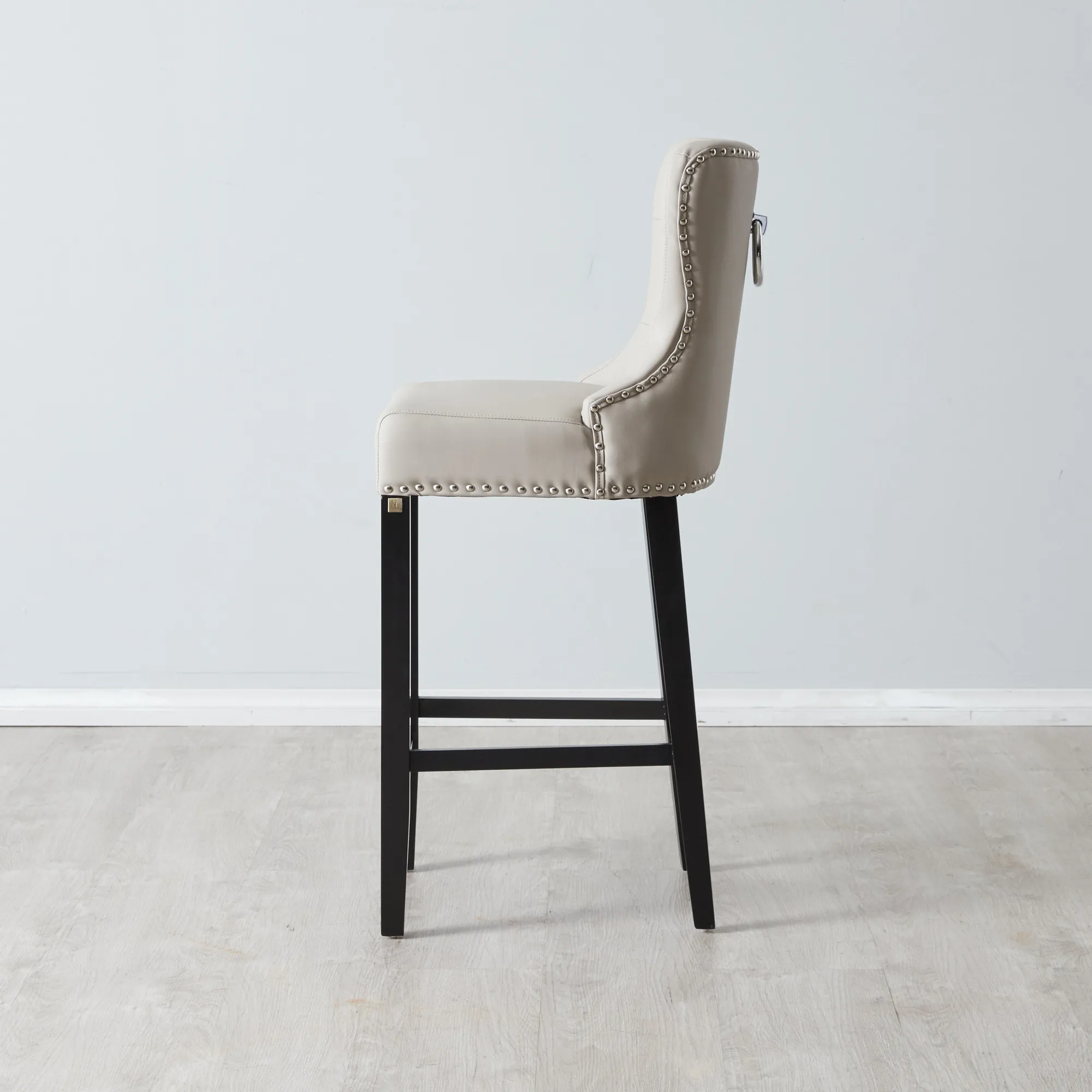 Viktor Stone Beige 76cm Bar Stool