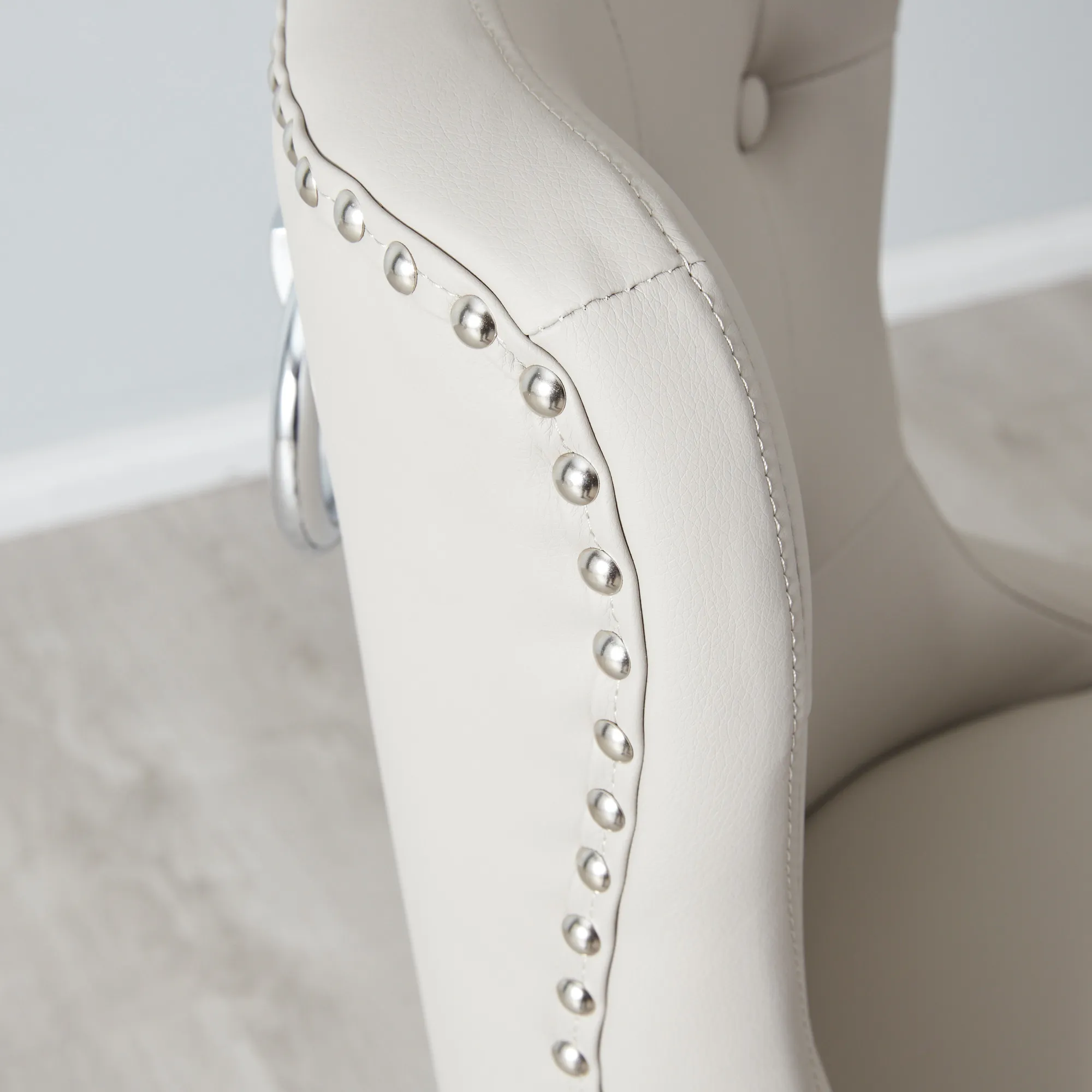 Viktor Stone Beige 76cm Bar Stool