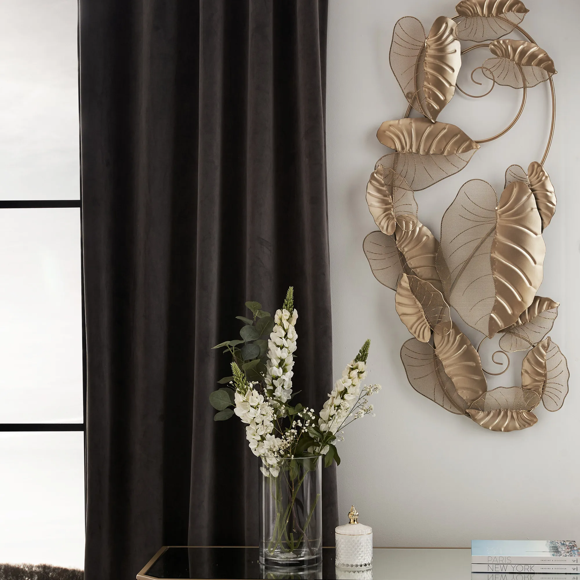 Lilac Leaves Wall Art