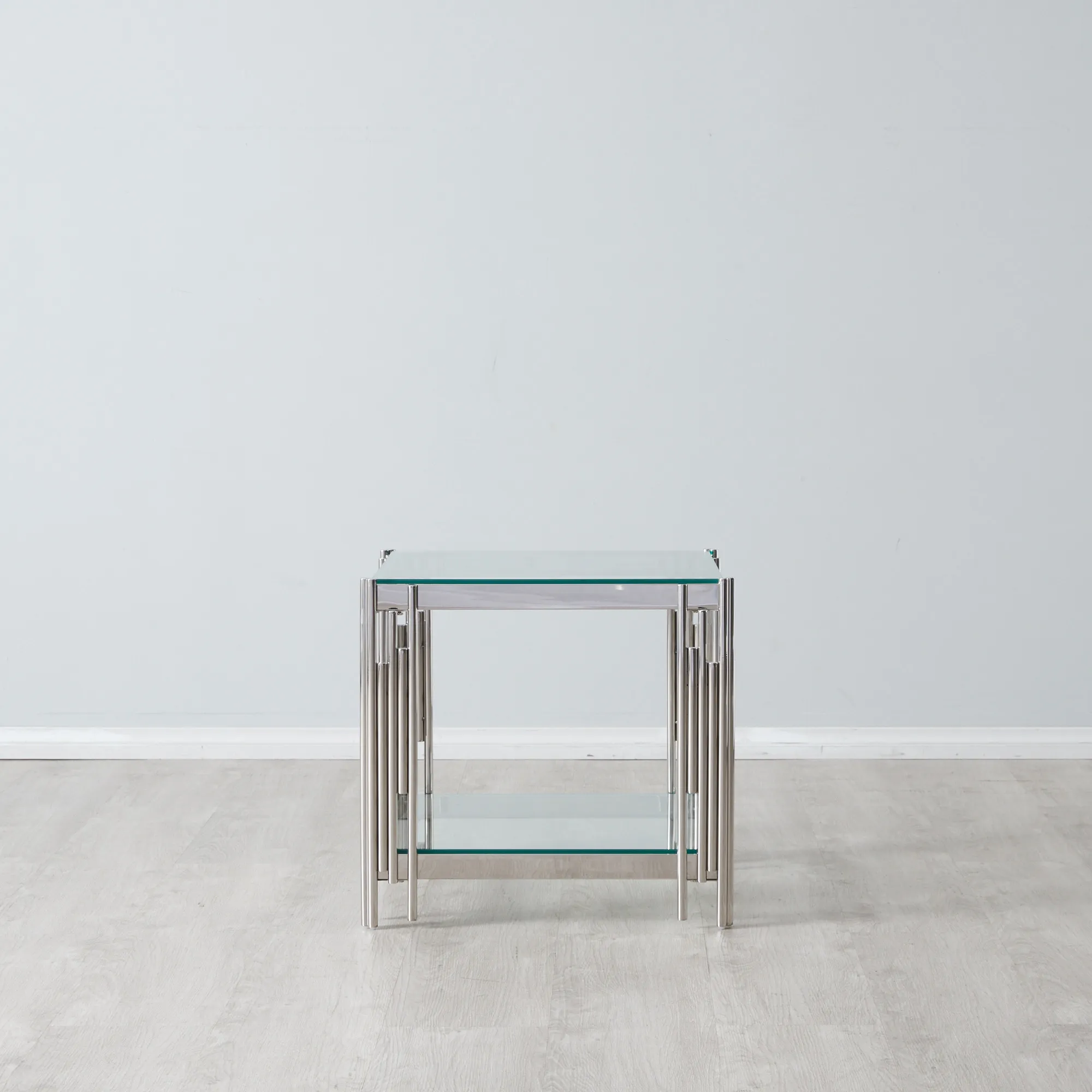 Lindsay Silver Side Table