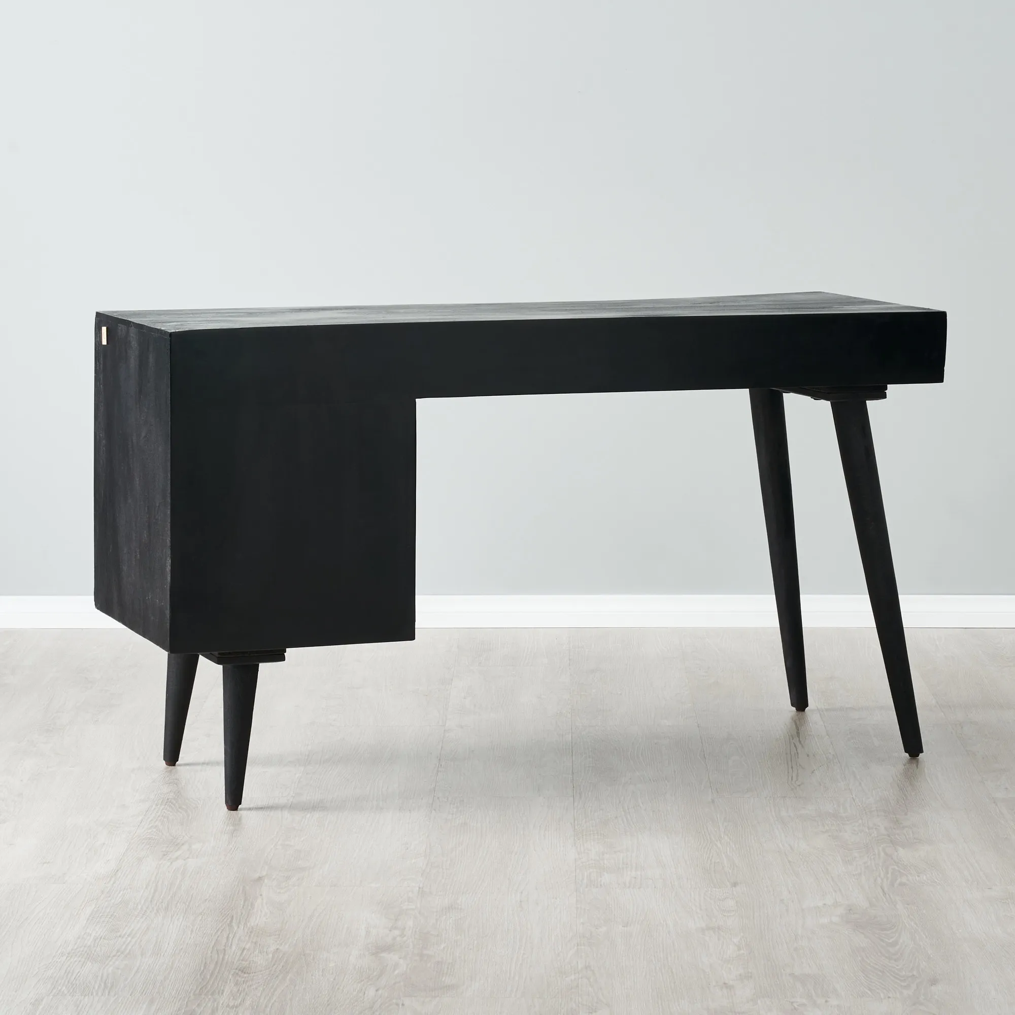 Mildred Brown Wooden Desk