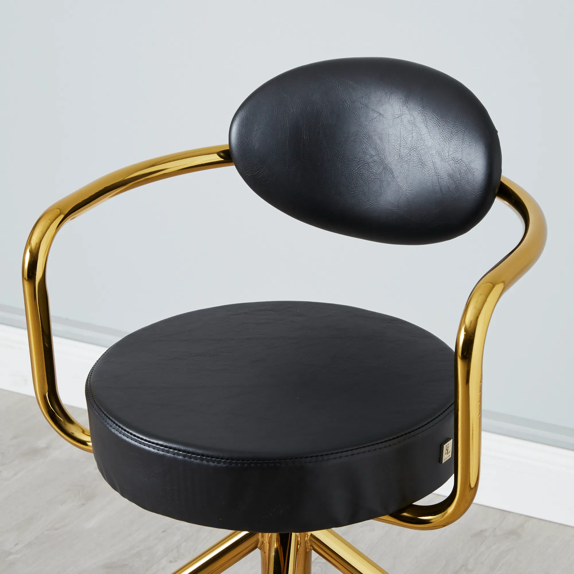 Riva Black Bar Stool | Koala Living