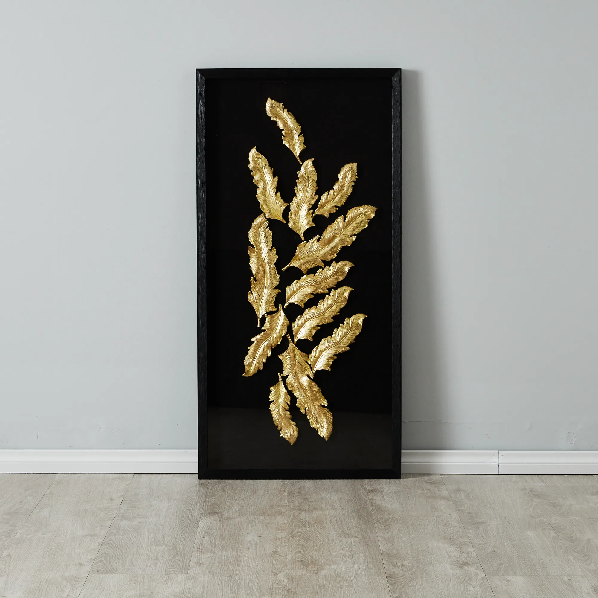 Golden Quills Shadow Box