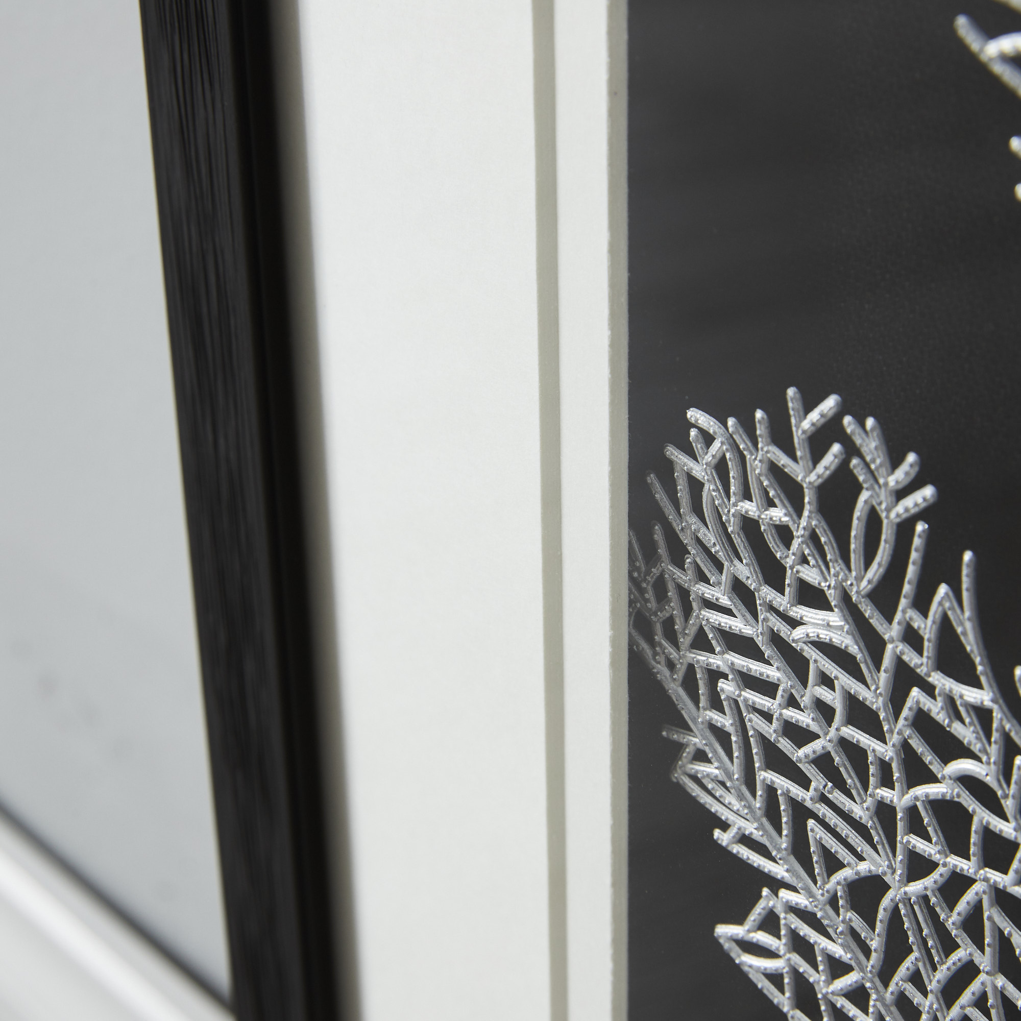 Silver Sea Plume Shadow Box | Koala Living