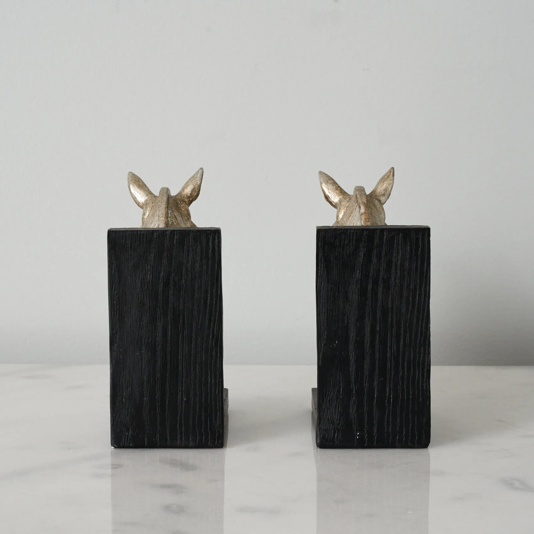 Horrace Antique Silver Bookends | Koala Living