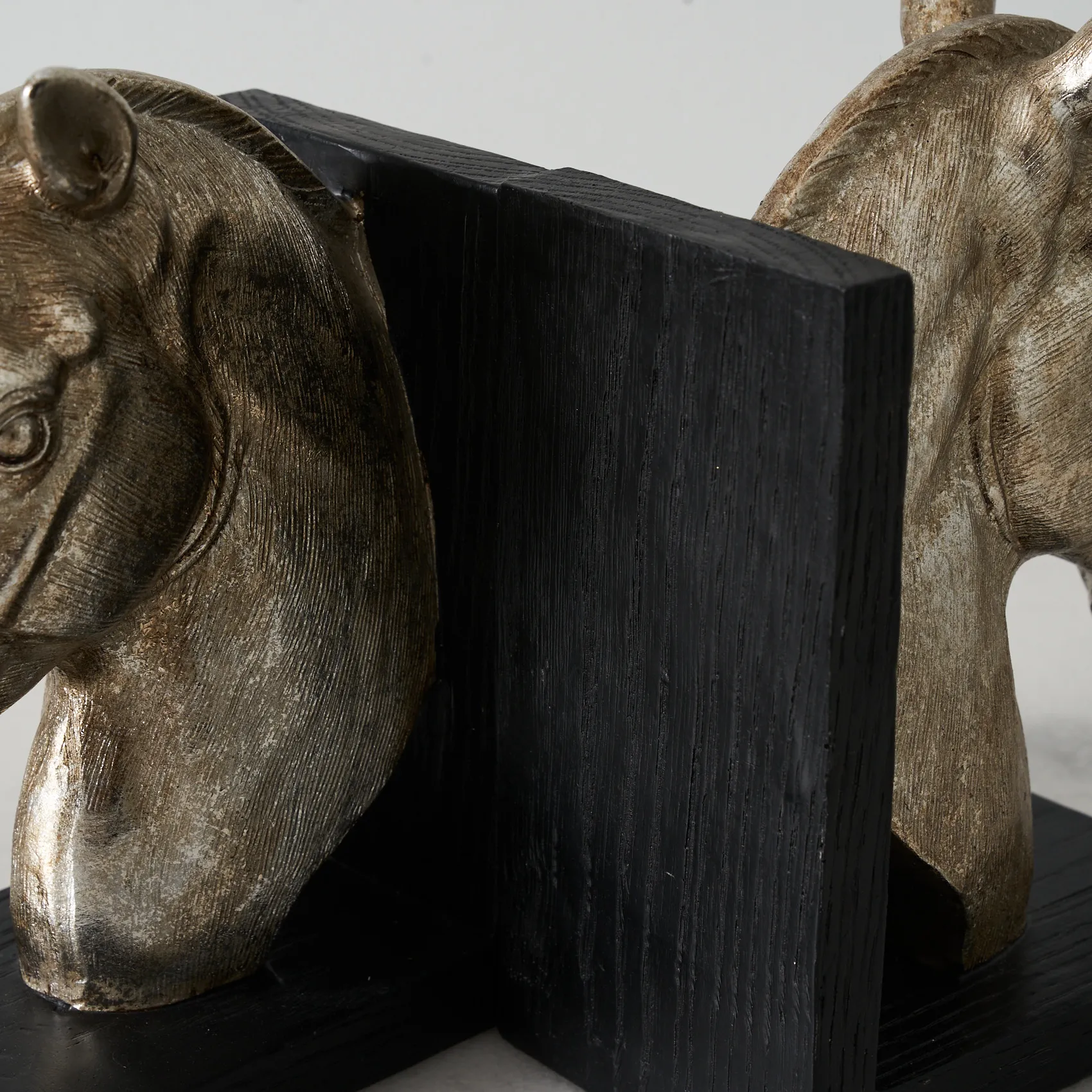 Horrace Antique Silver Bookends | Koala Living