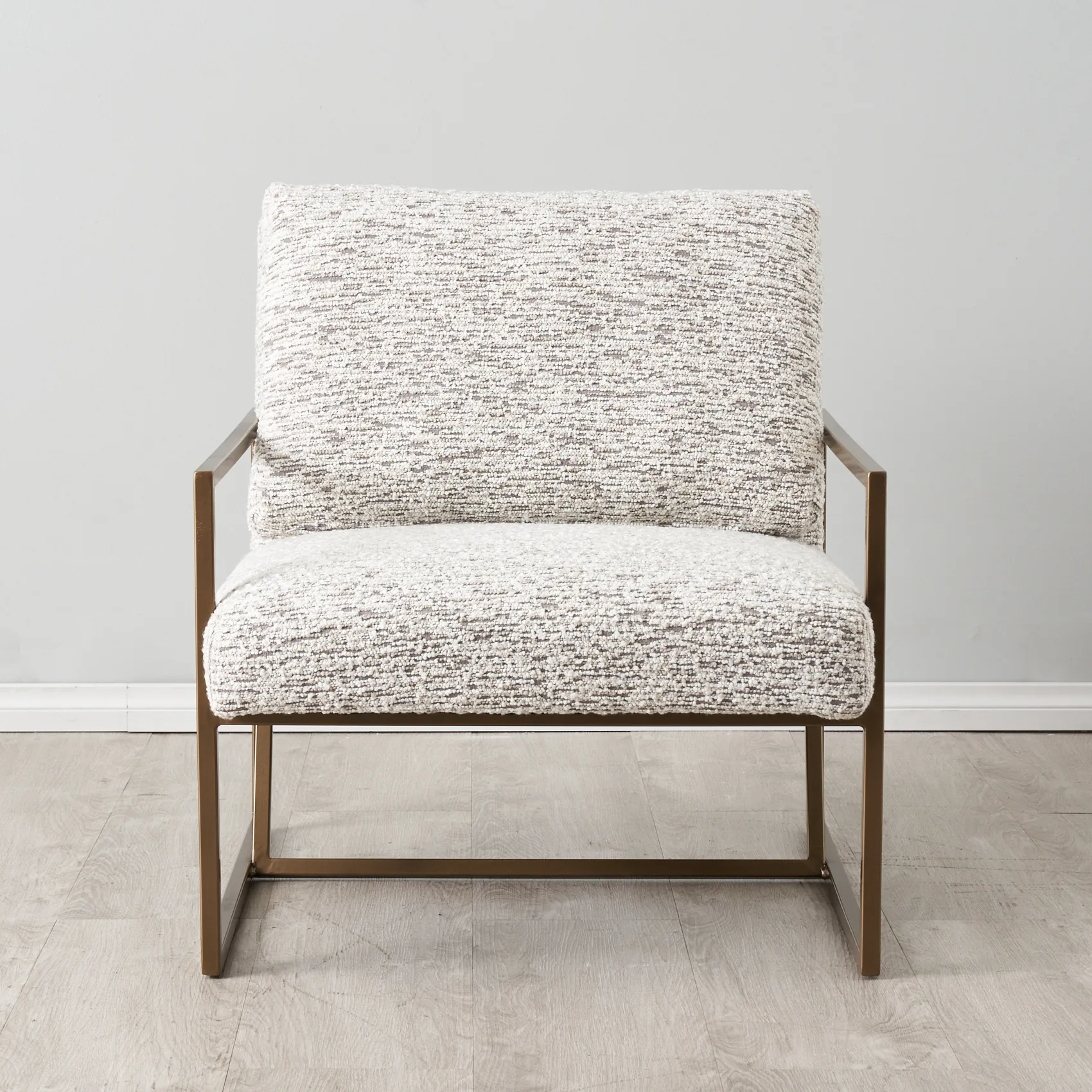 Callum Granite Boucle Occasional Chair