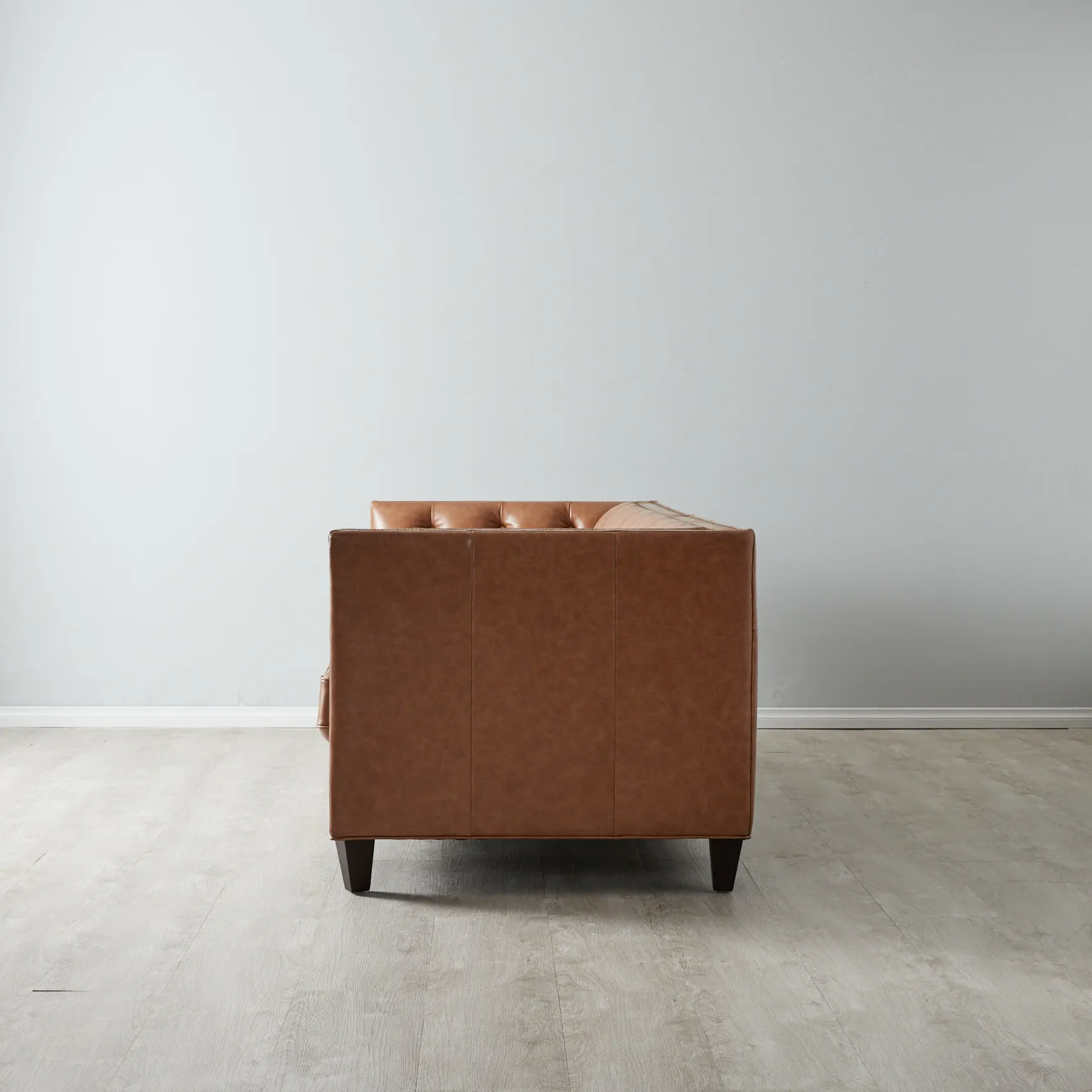 Russell Vintage Tan Leather 3-Seater Sofa | Koala Living