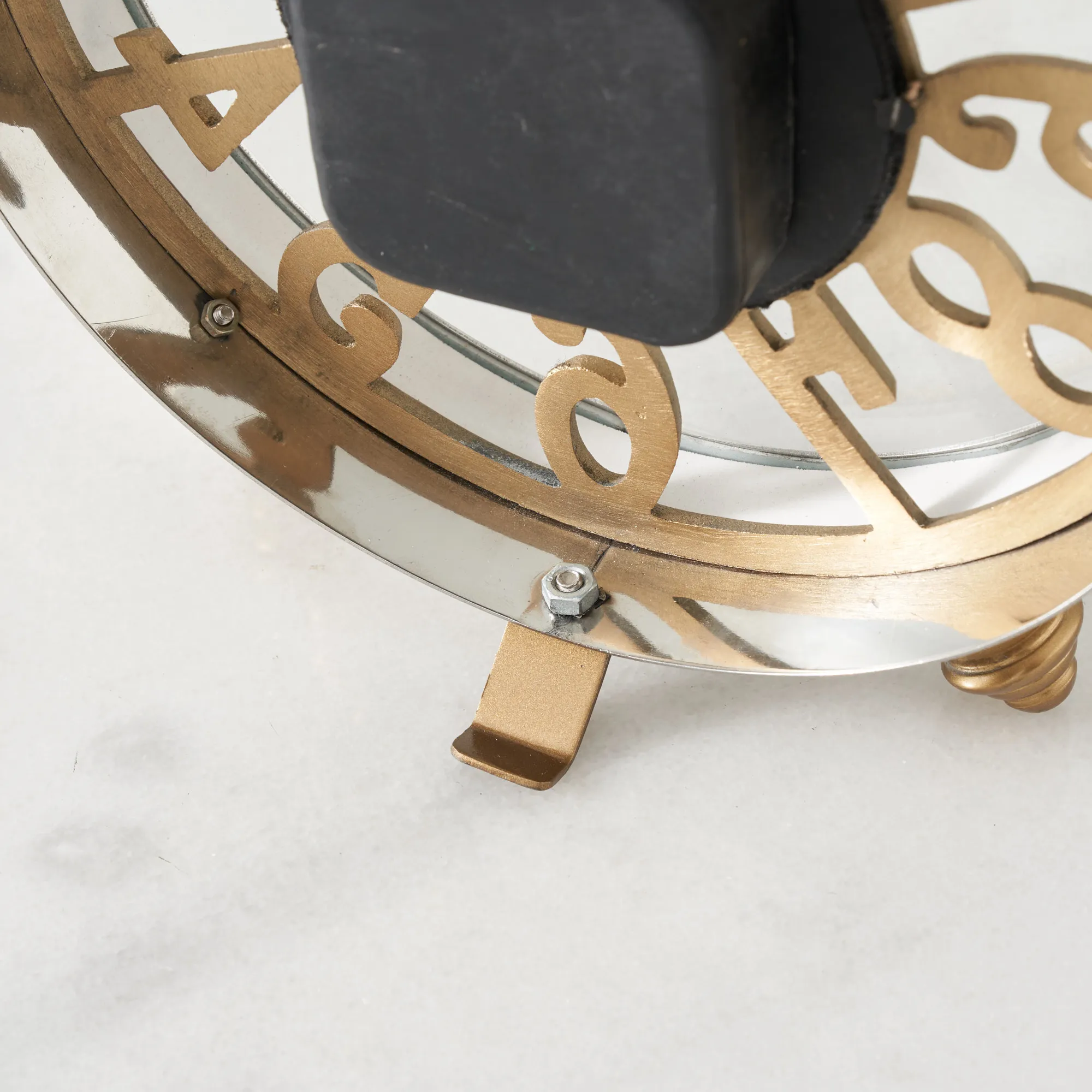 Edmund Gold Table Clock