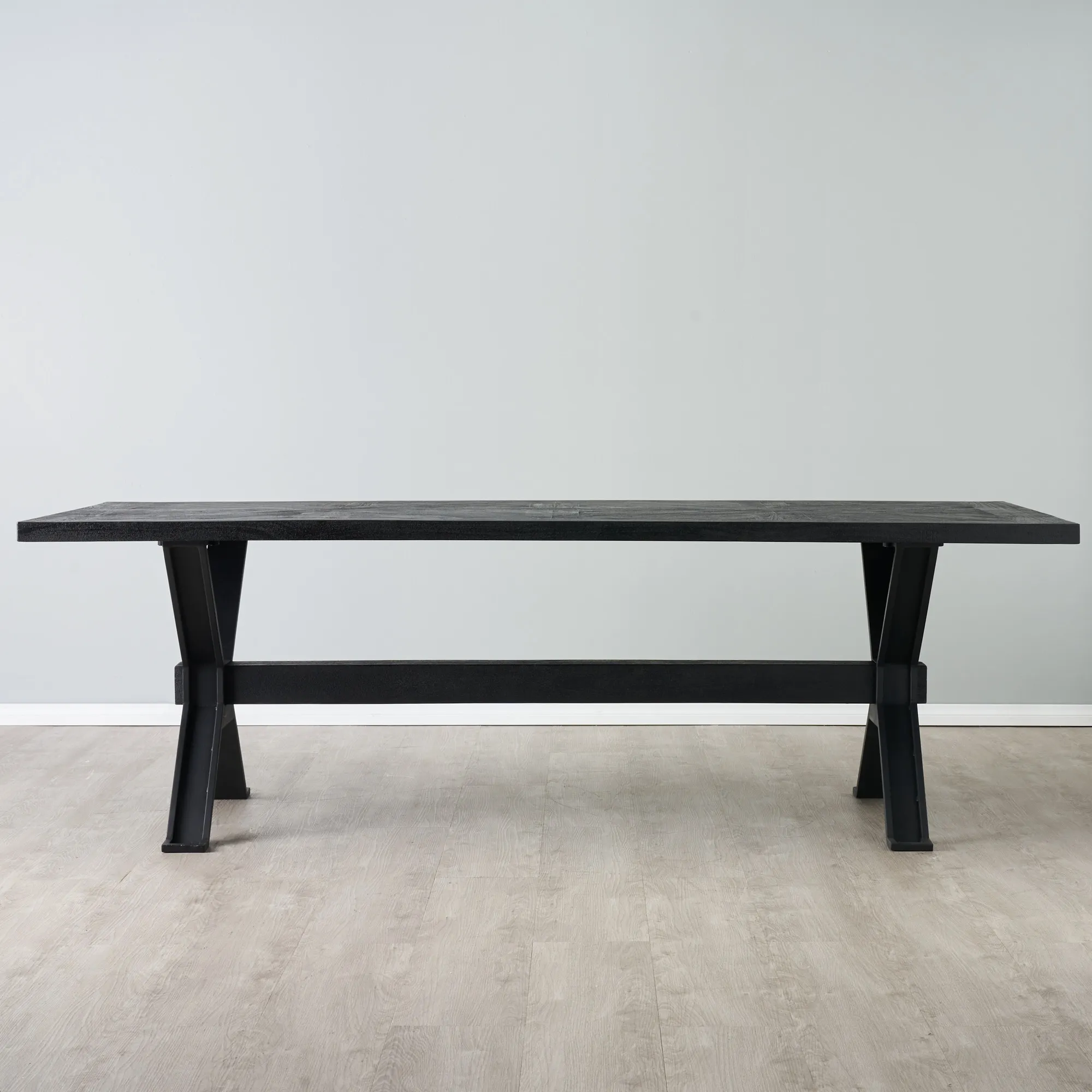 Ascot II Black Mango Wood Dining Table