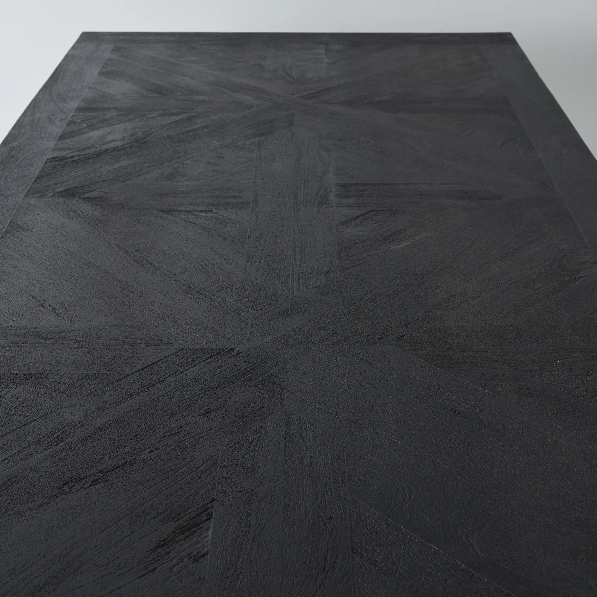 Ascot II Black Mango Wood Dining Table