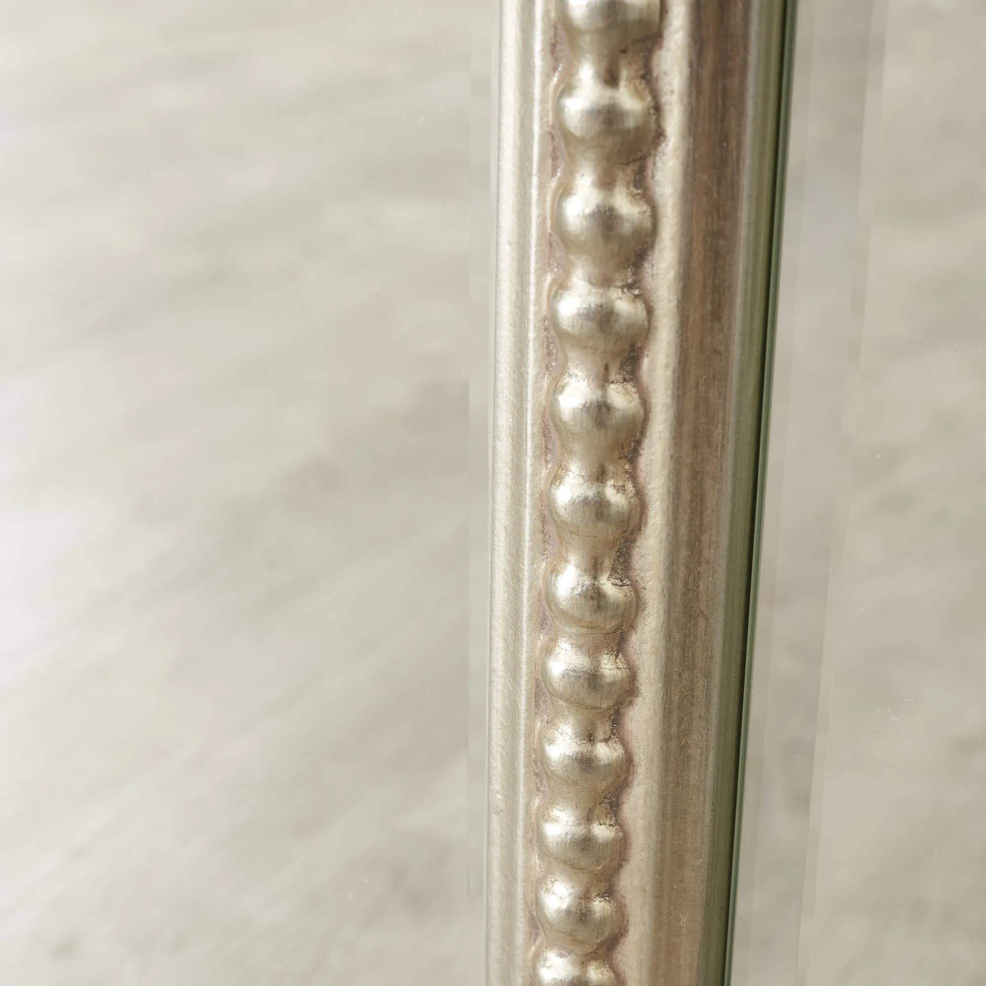 Perry Antique Silver Rectangle Mirror