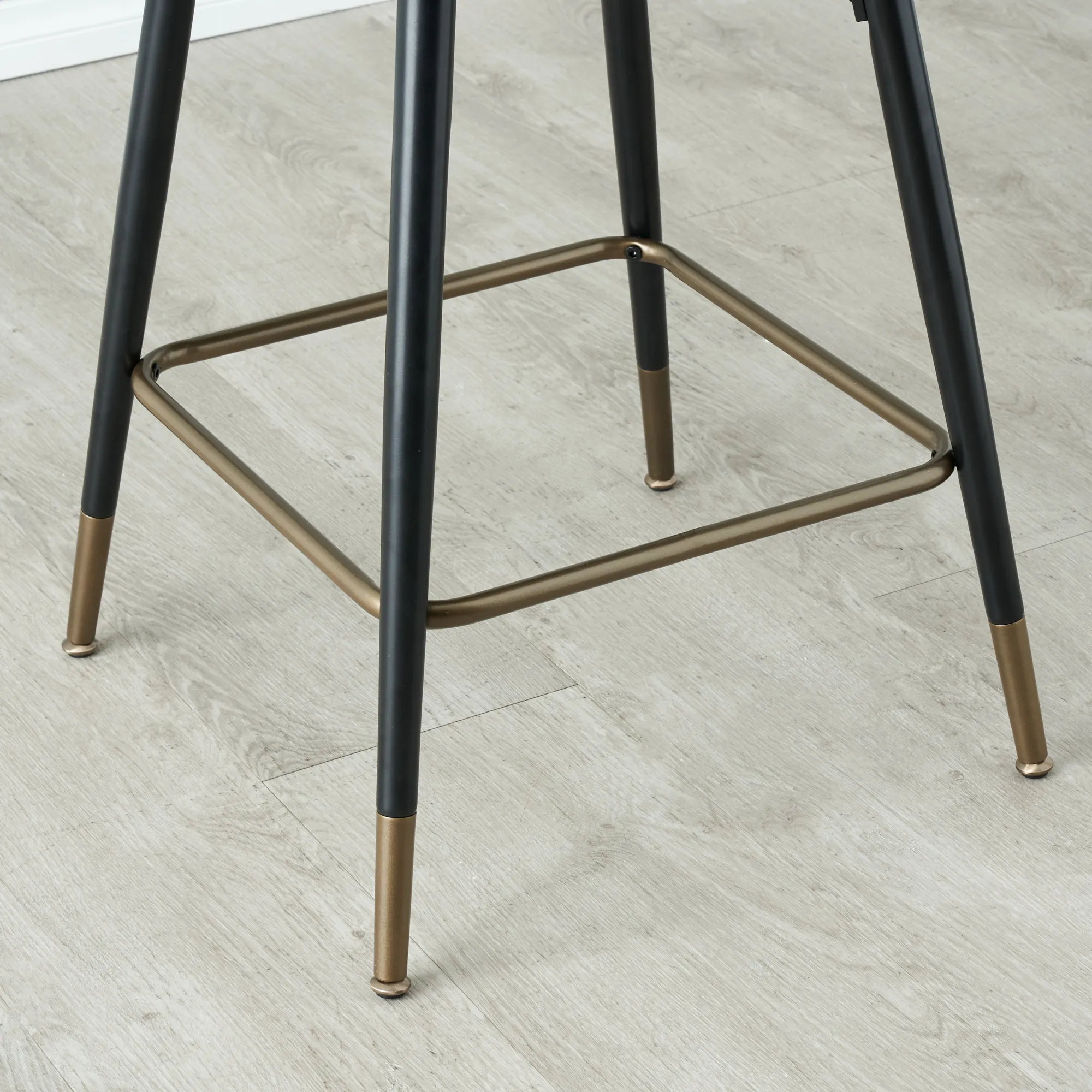 Amber Emerald Velvet Counter Stool - 64cm