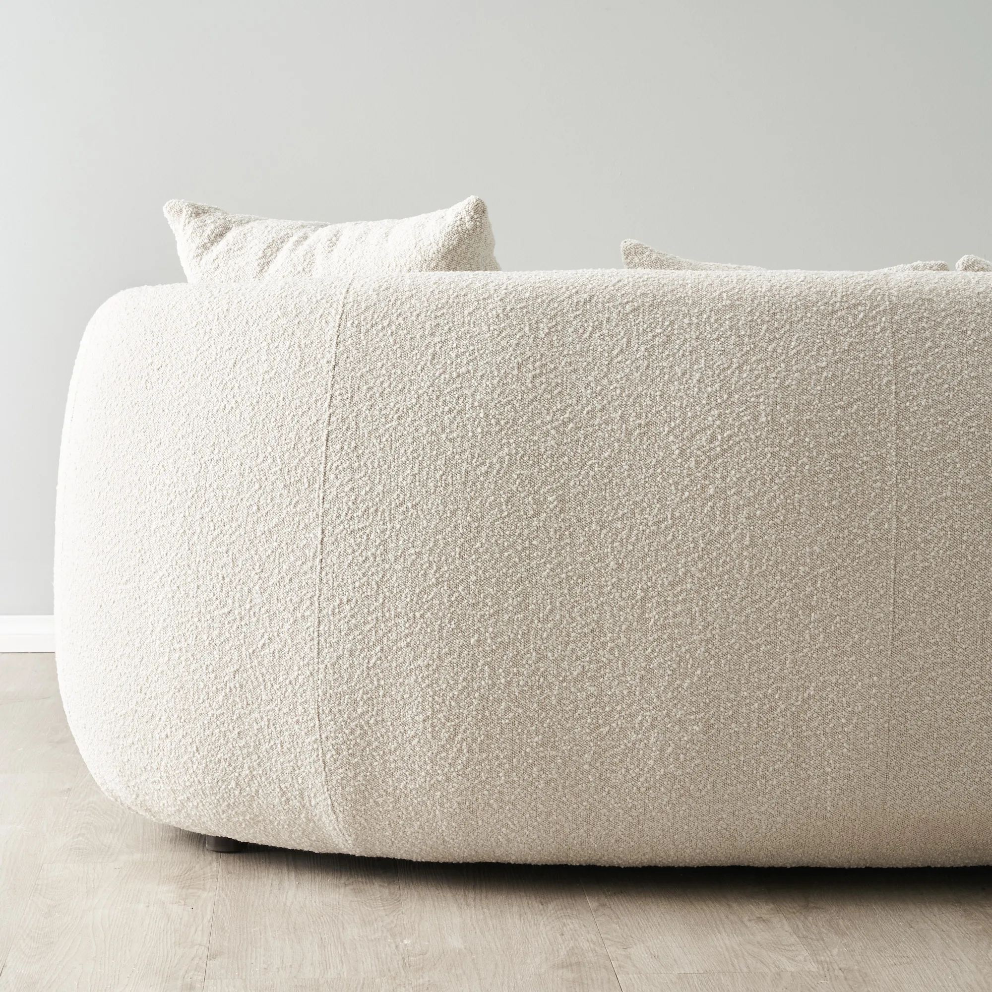 Everett Cream Boucle 3-Seater Sofa | Koala Living