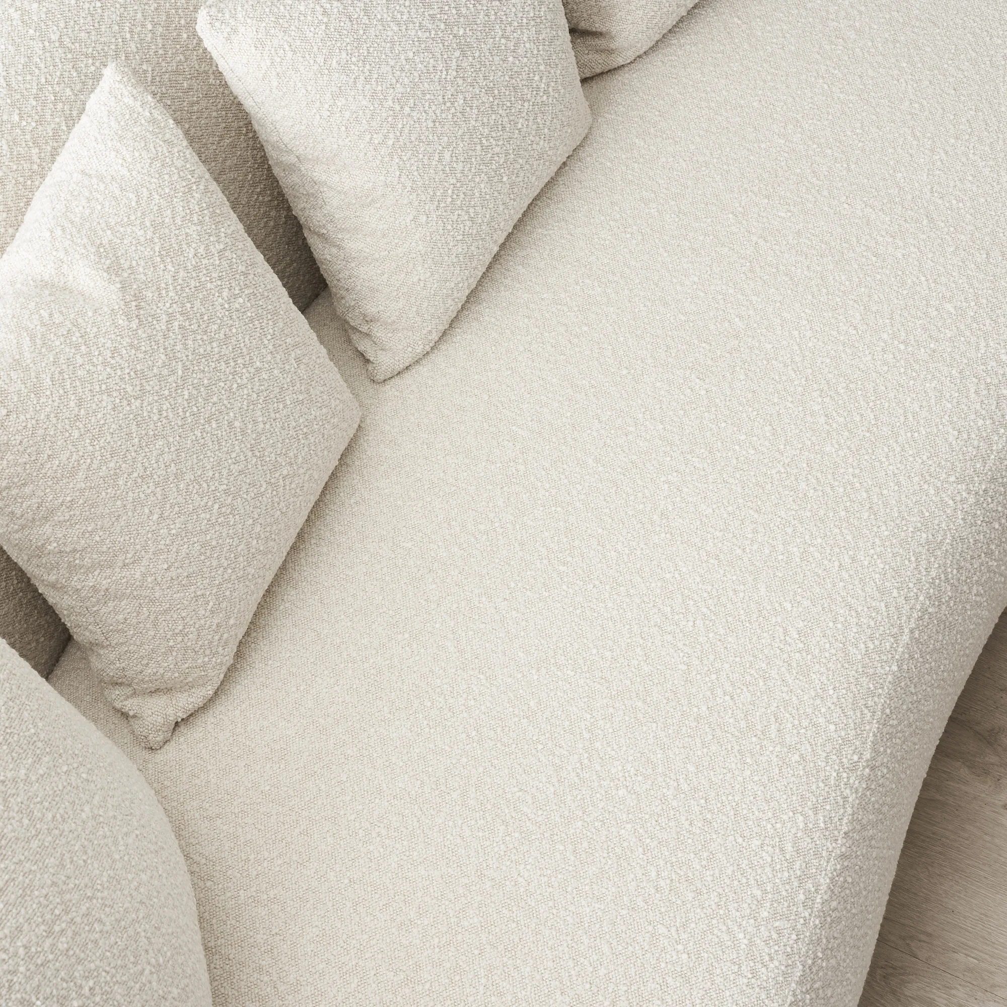 Everett Cream Boucle 3-Seater Sofa | Koala Living