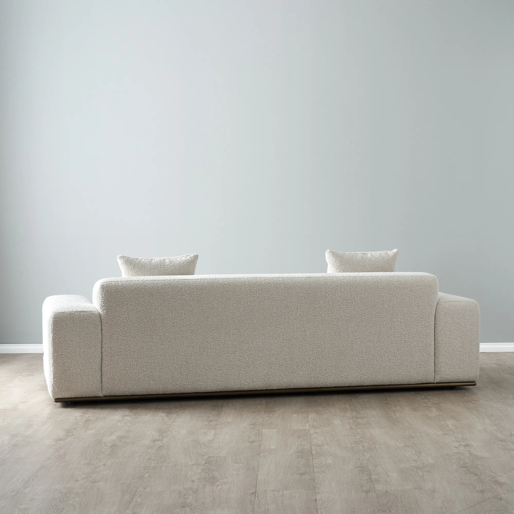Callie Cream Boucle 3-Seater Sofa