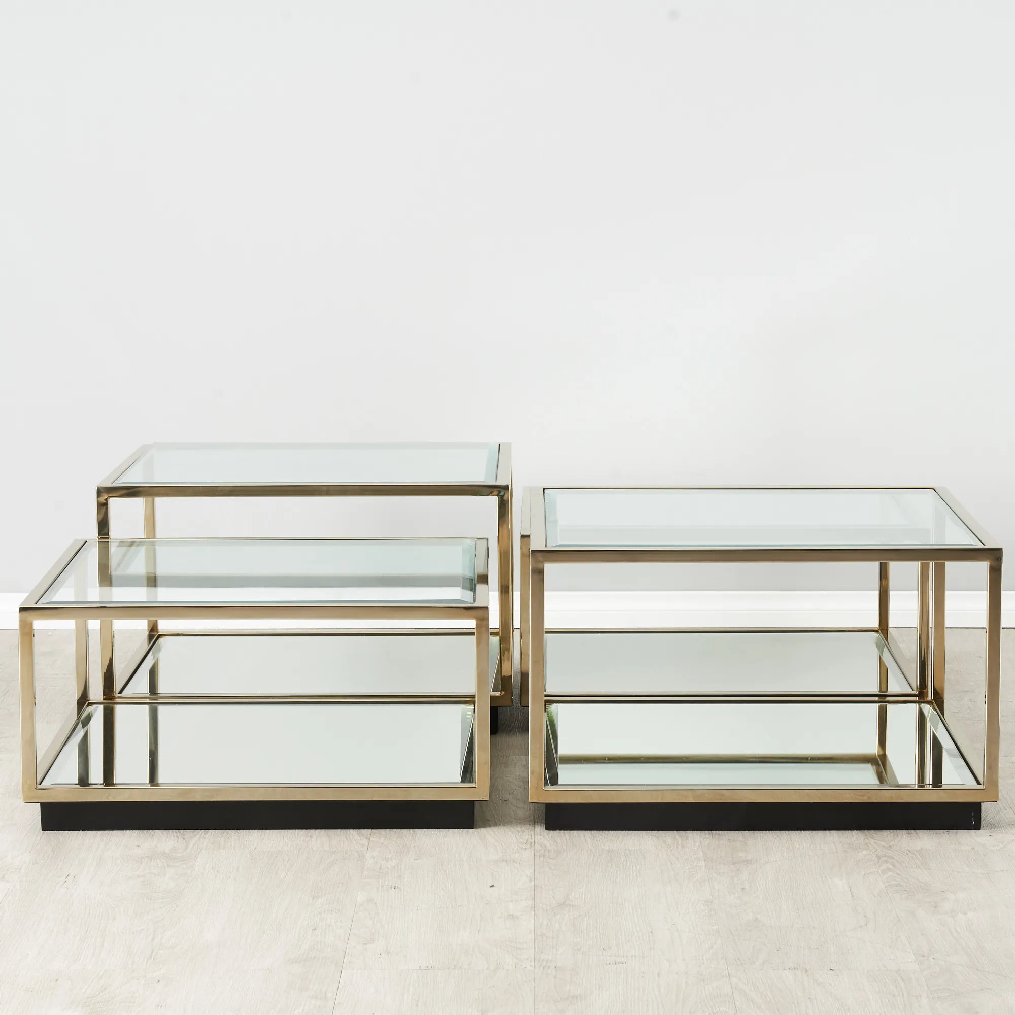 Cameron Champagne Gold Coffee Table | Koala Living