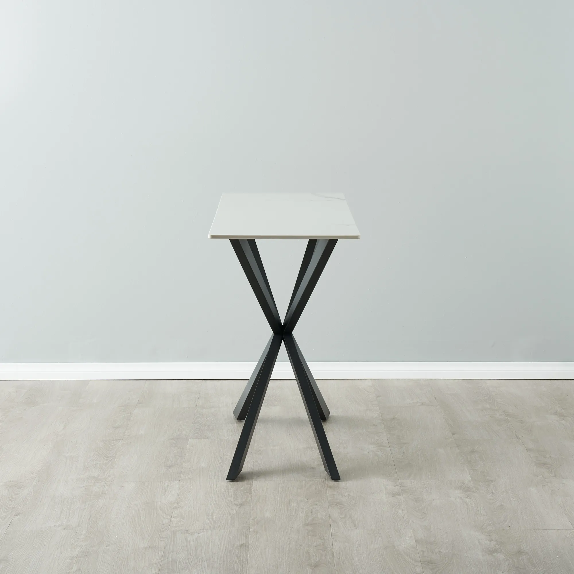 Lena White Sintered Stone Console Table