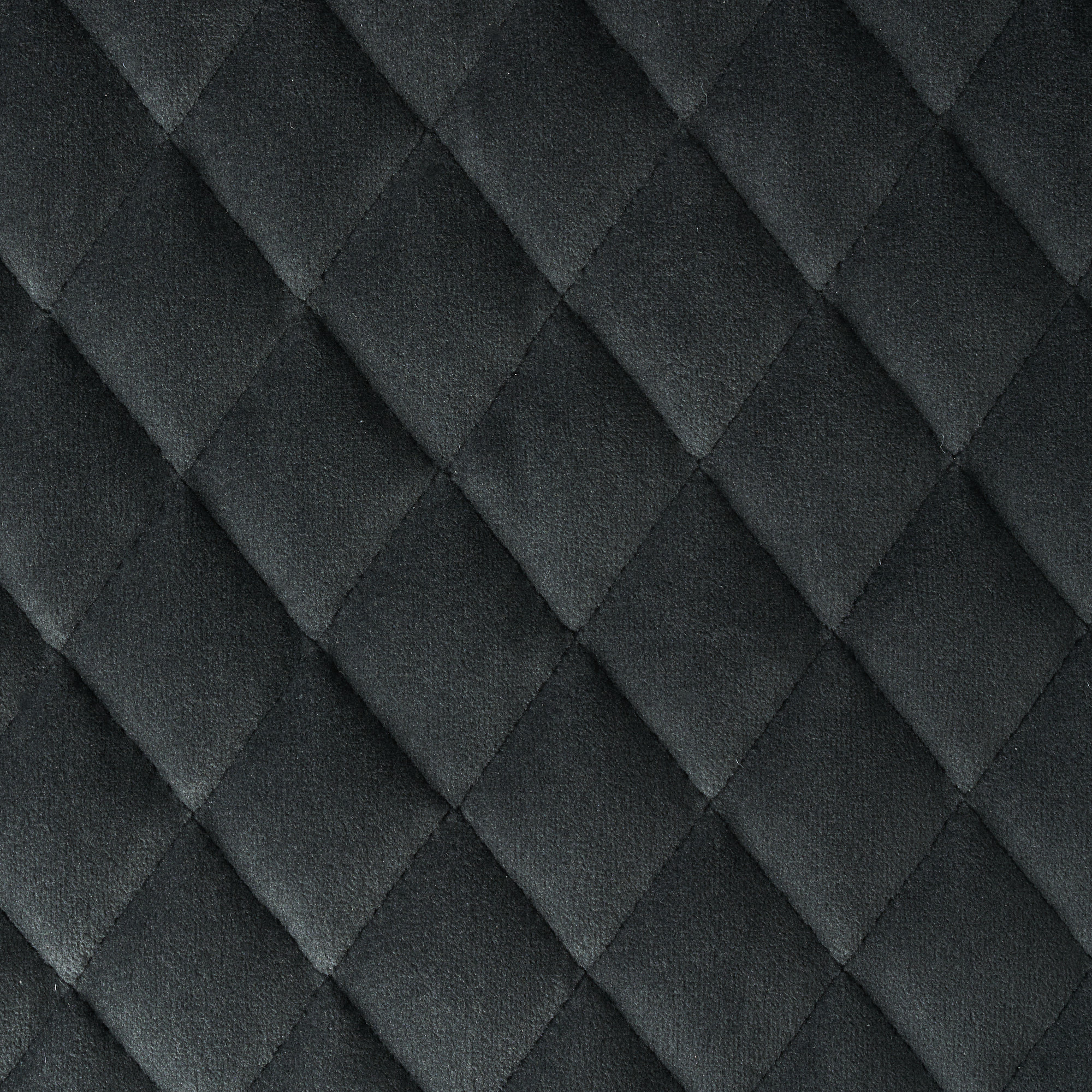 Quinn Charcoal Velvet Bar Stool - Brass Colour Legs