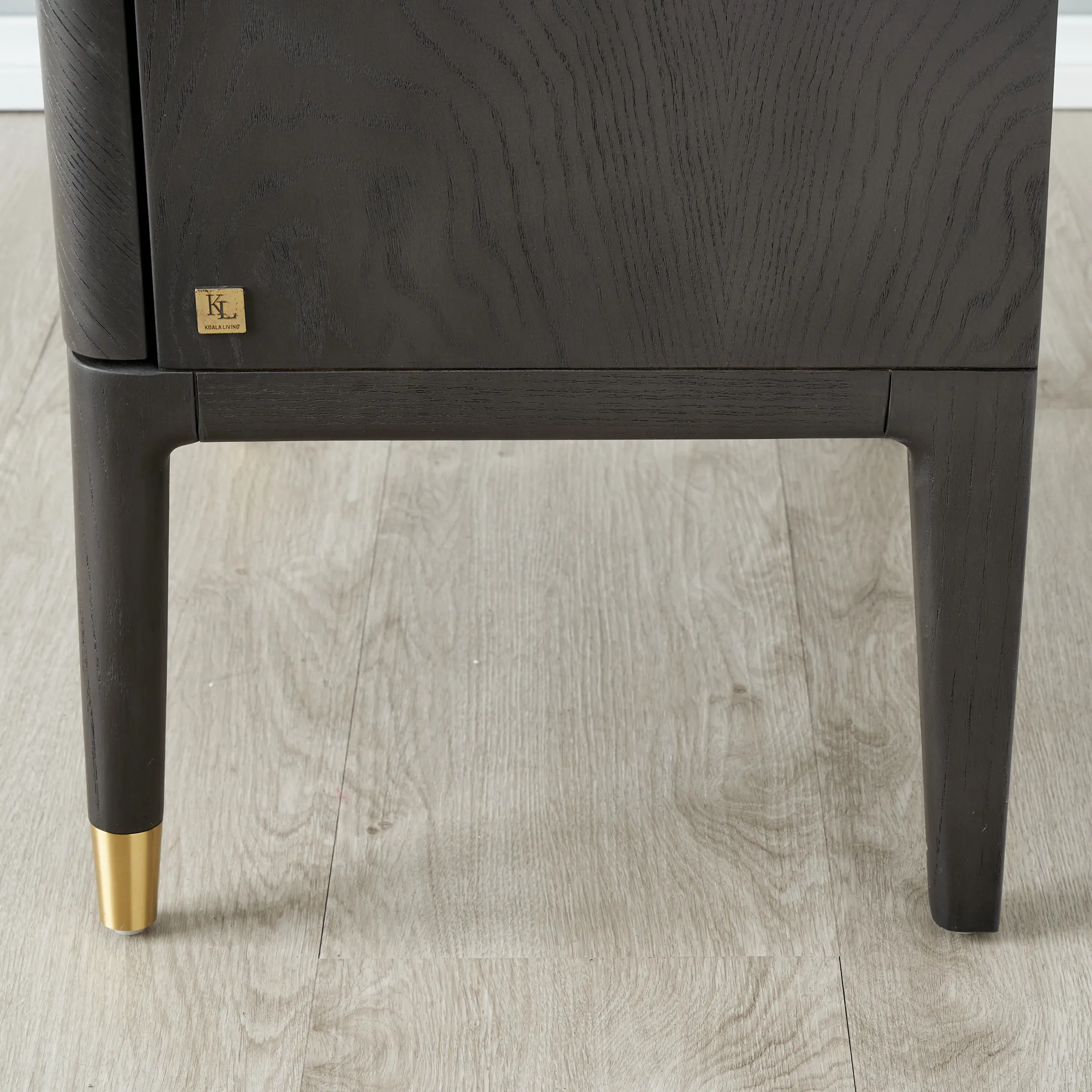 Beckham Dark Grey Bedside Table | Koala Living