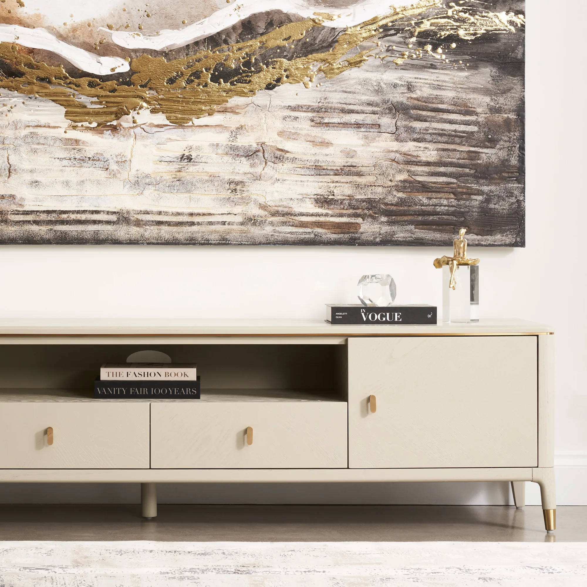 Beckham Dark Grey Entertainment Unit