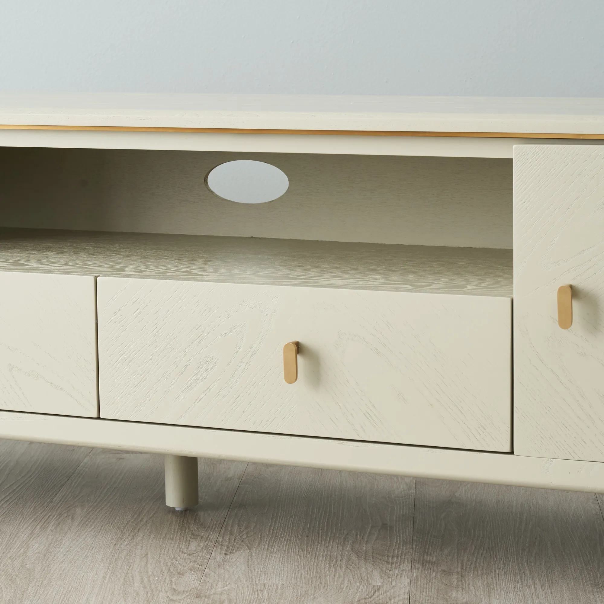 Beckham Cream Entertainment Unit | Koala Living