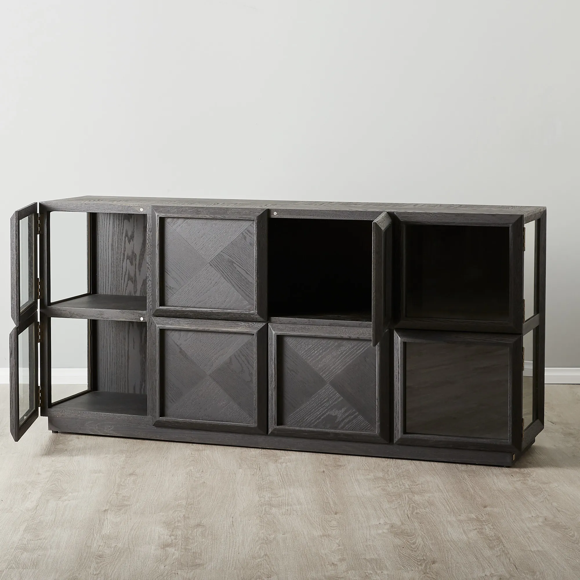 Esme II Black Wooden Sideboard