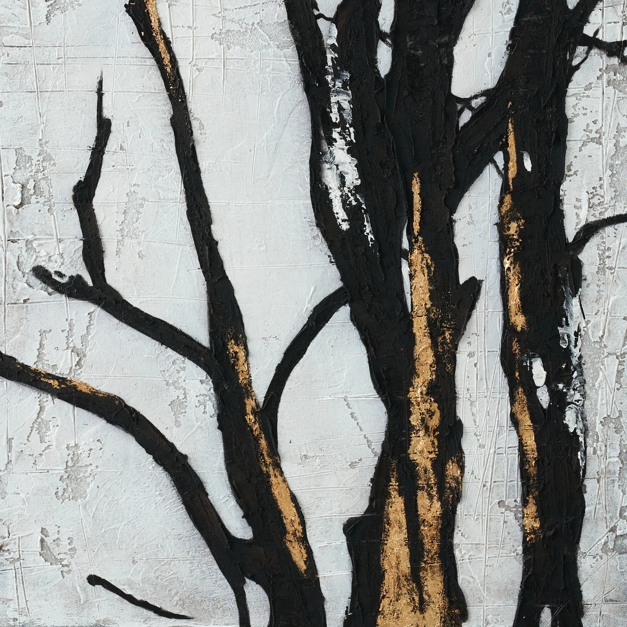 Desolate I Tree Branches Painting