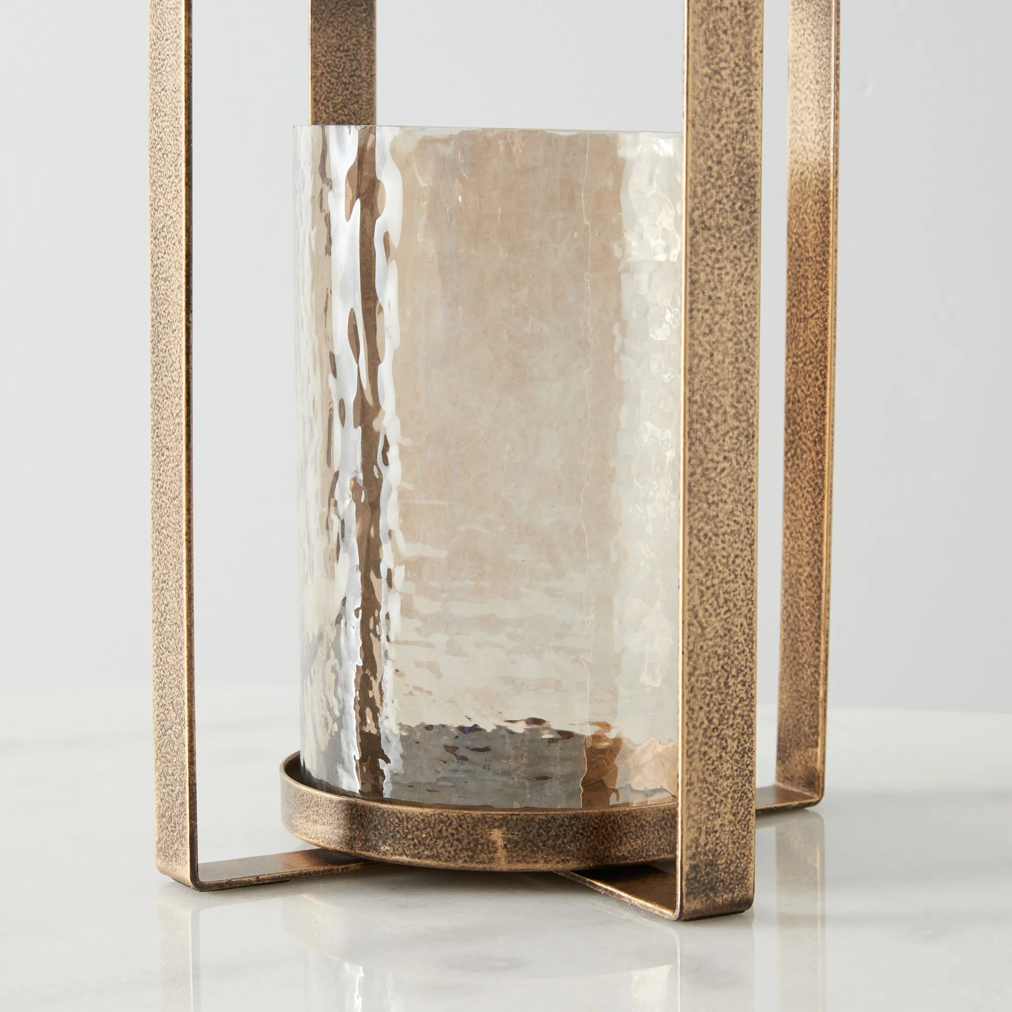 Lavish Antique Gold Metal Decorative - Medium