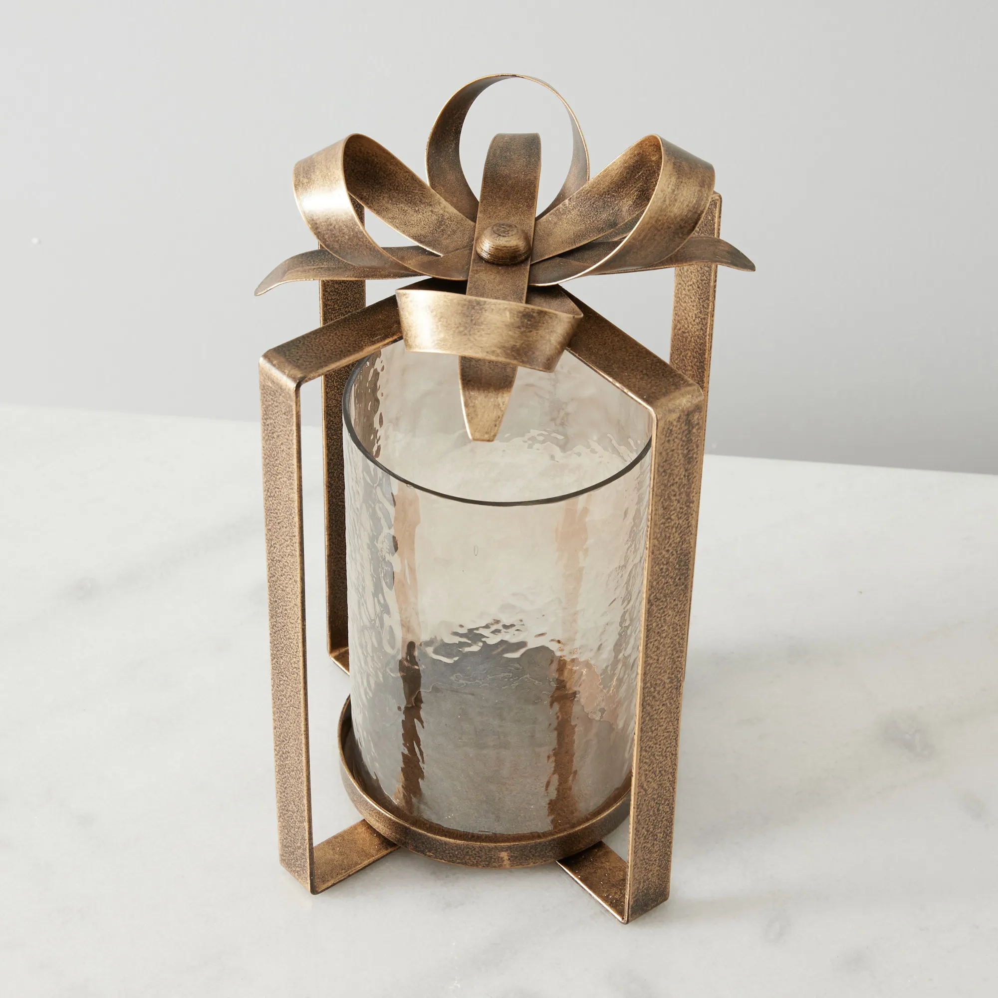 Lavish Antique Gold Metal Decorative - Medium