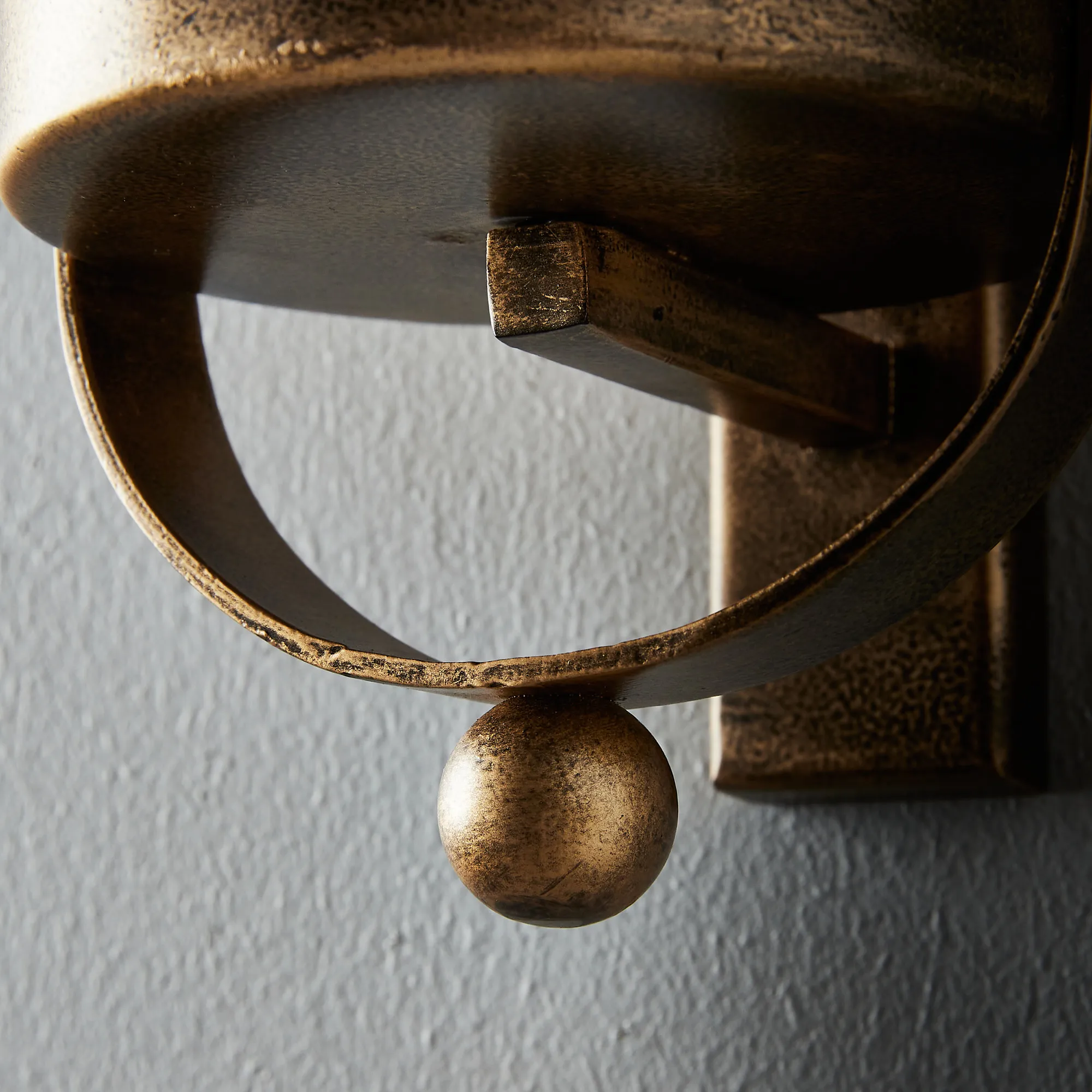 Julio Antique Gold Hanging Wall Light | Koala Living