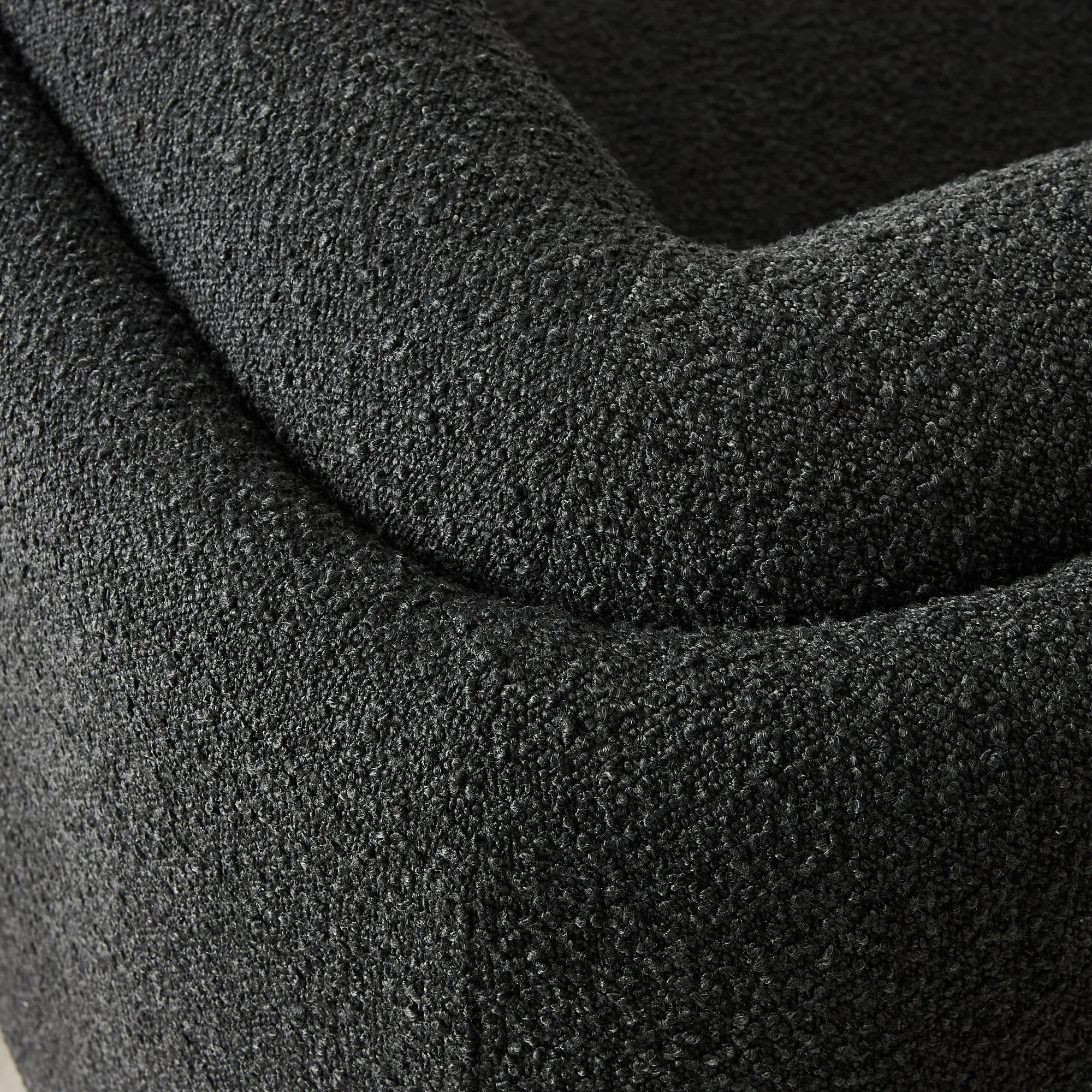 Clementine Black Boucle Occasional Chair