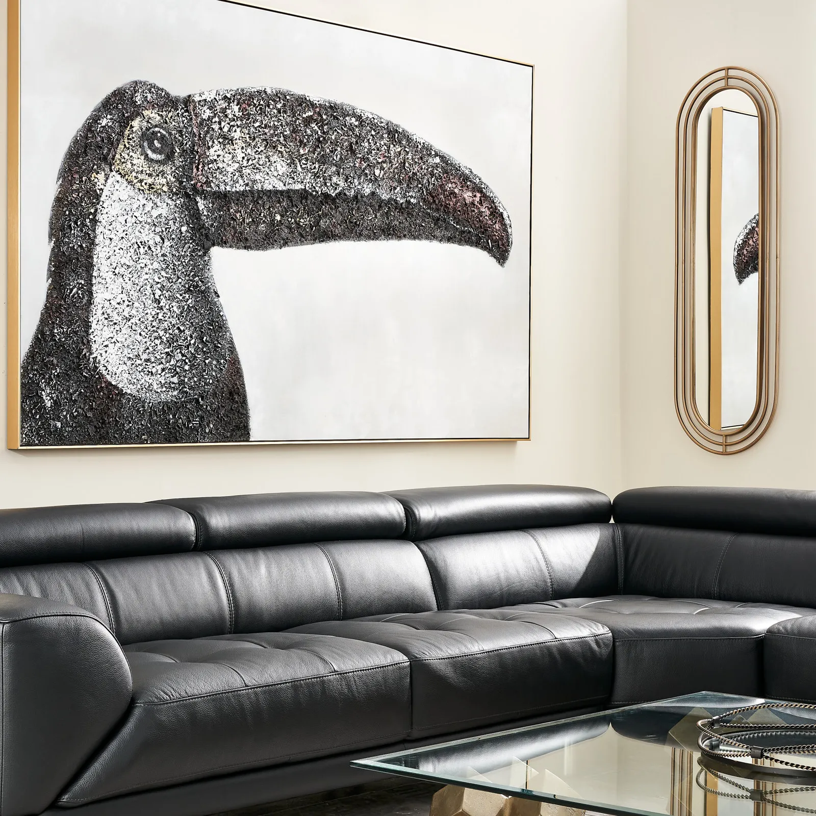 Earth-toned Toucan Painting | Koala Living