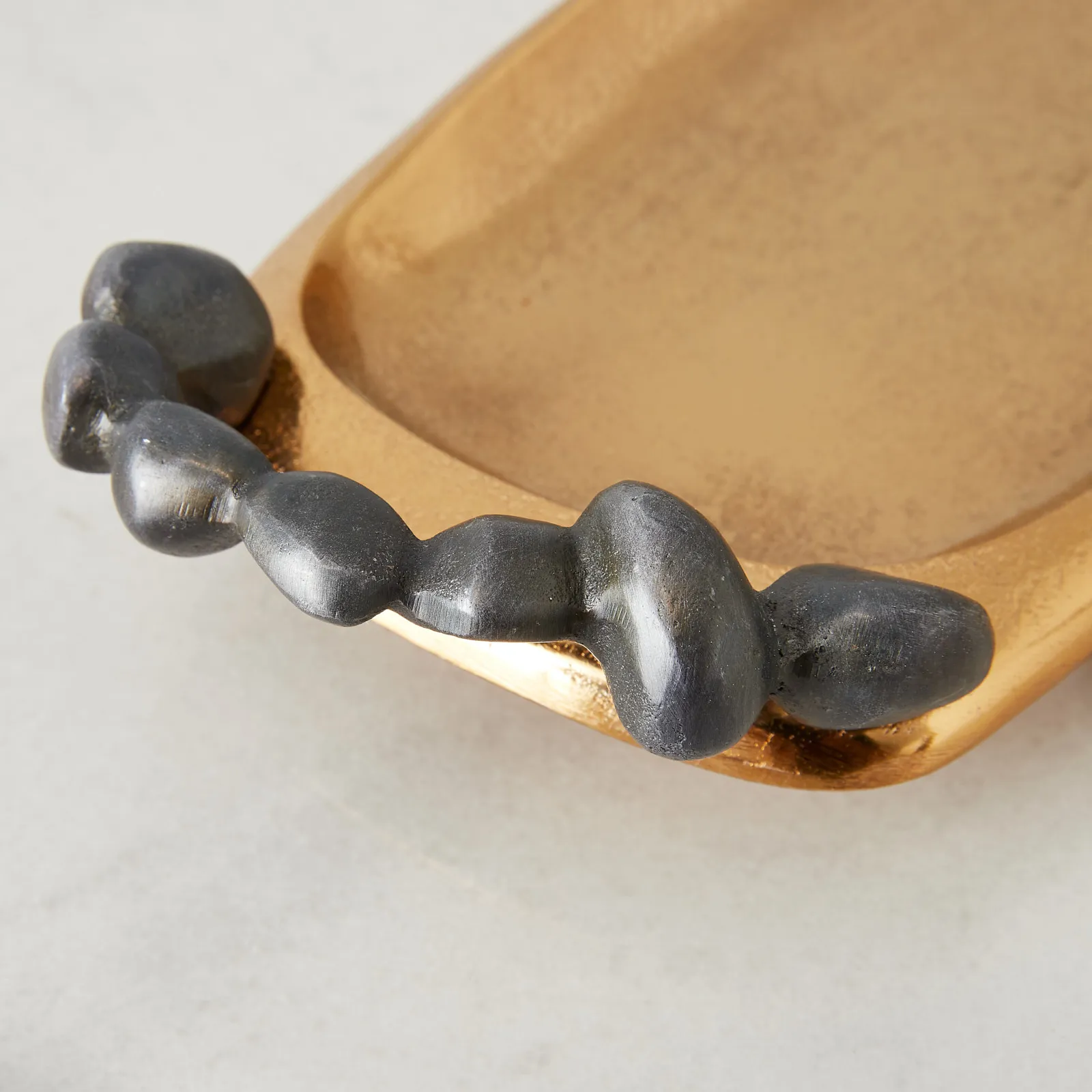 Alana Gold Metal Tray