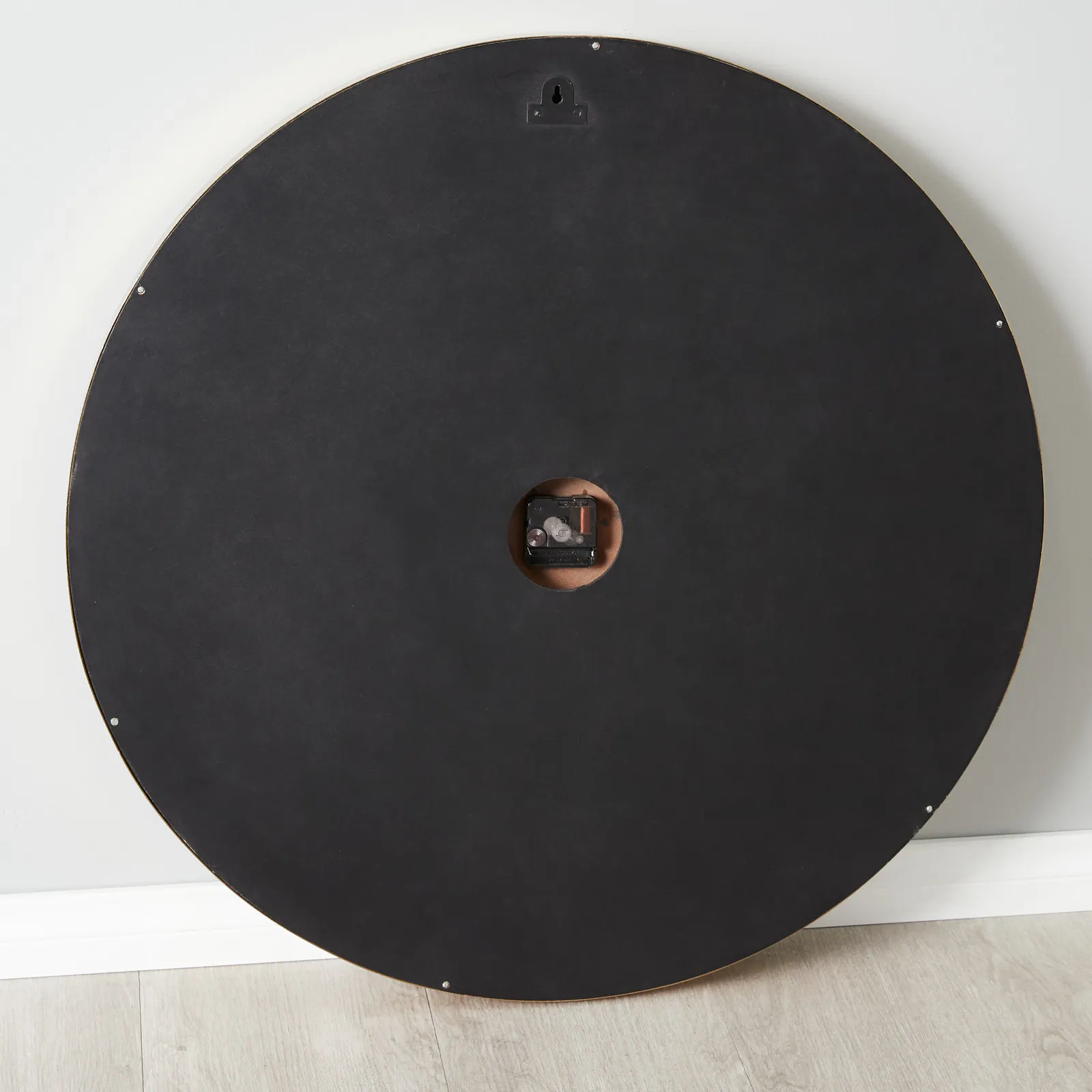 Miriam Matte Antique Brass Croc Pattern Wall Clock